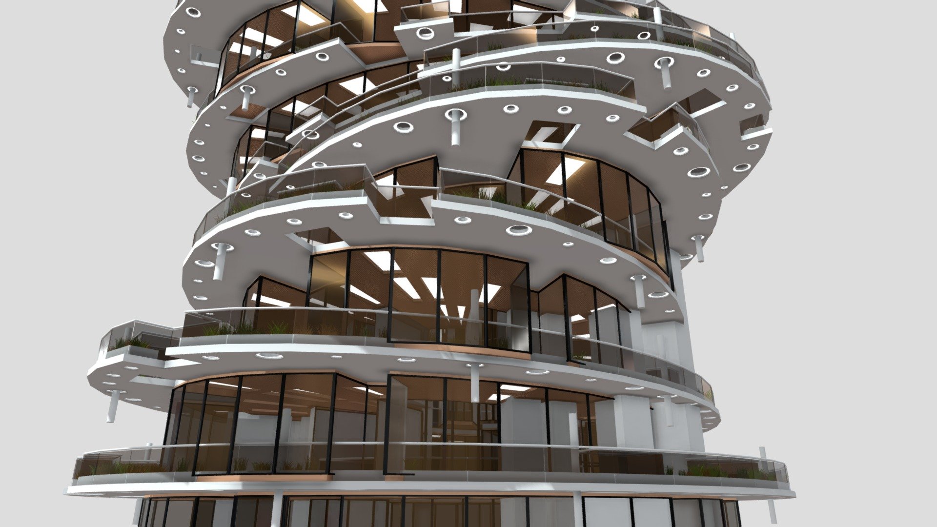 High Rise Building 101 - Buy Royalty Free 3D model by Giimann [4274c49 ...