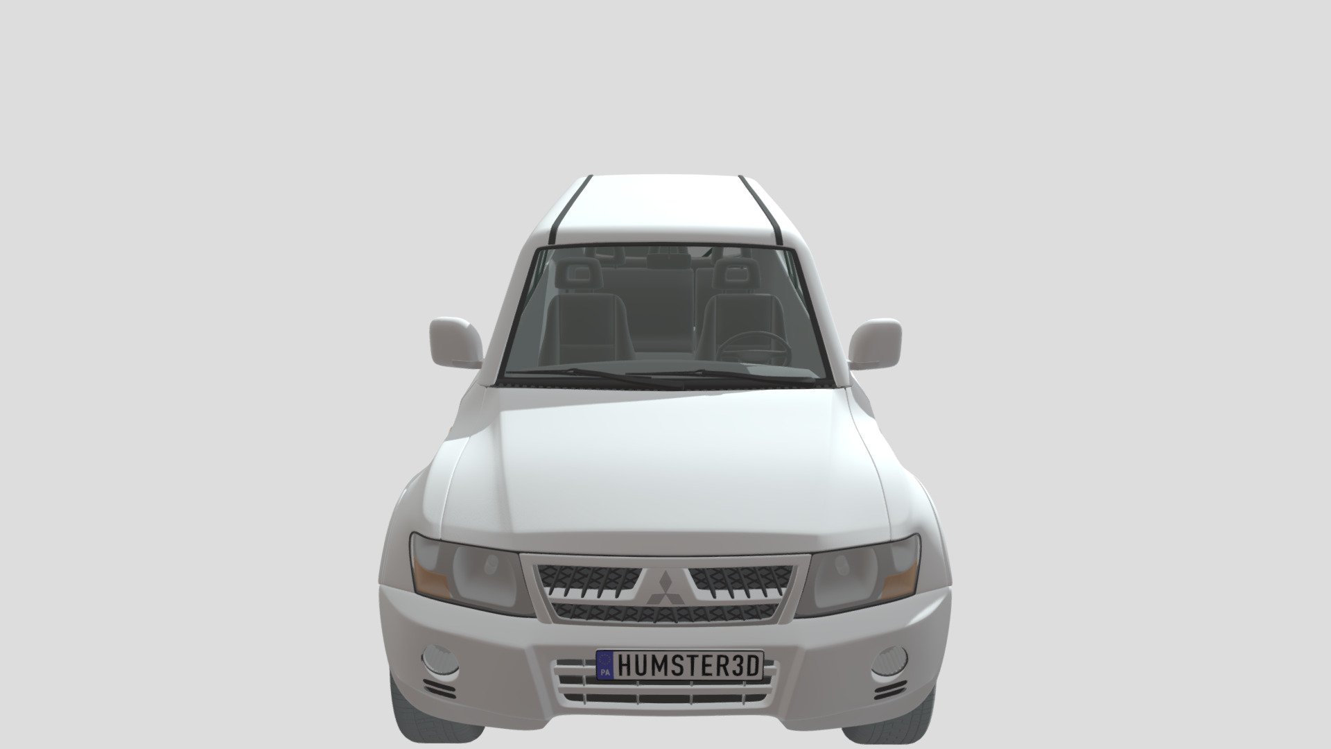 Mitsubishi Pajero Mk3 Wagon 5door 2005 - Download Free 3D model by ...
