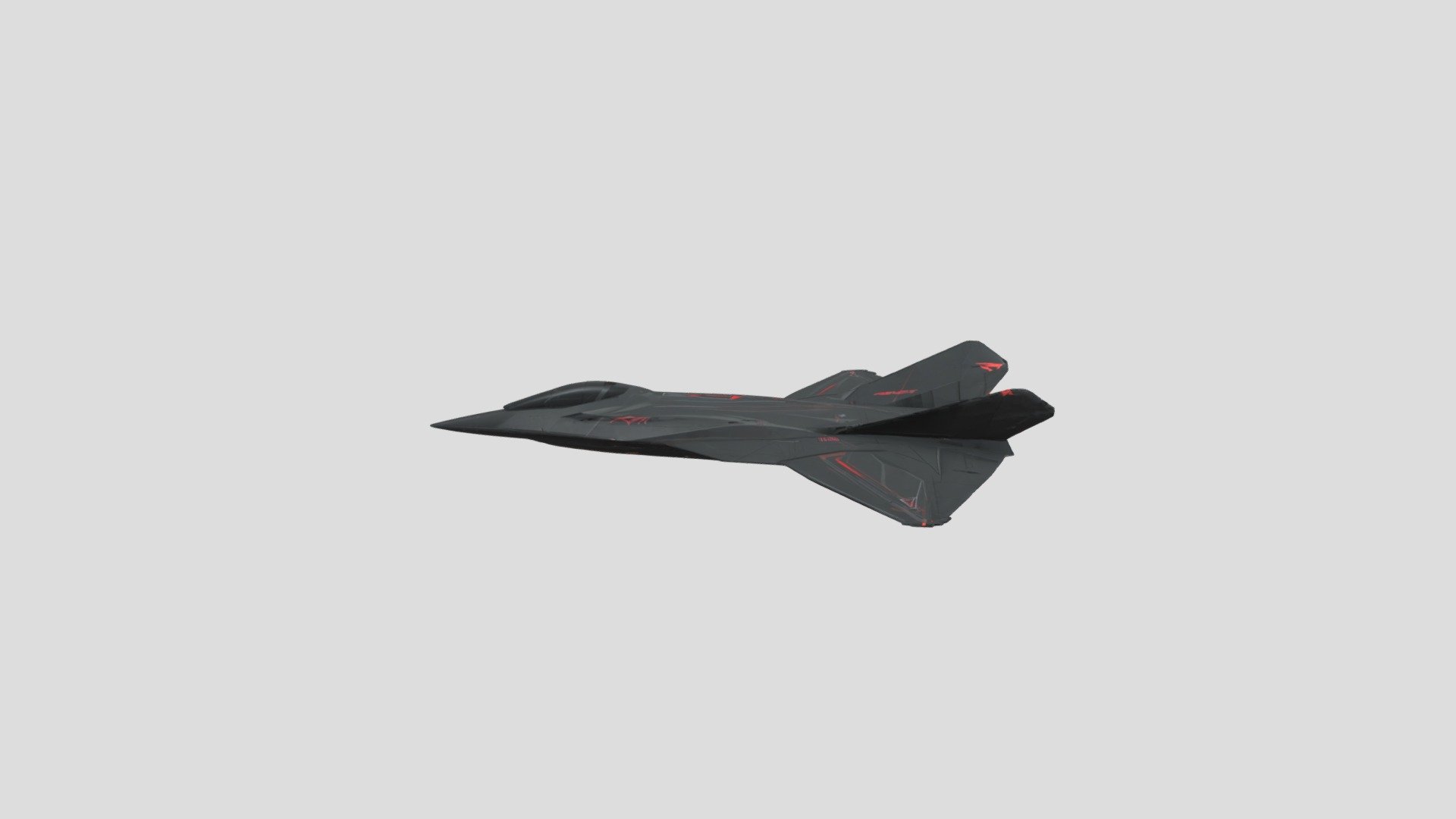 Stealth Fighter Jet Design - 3D model by jaktheawesome5 [42767d2 ...