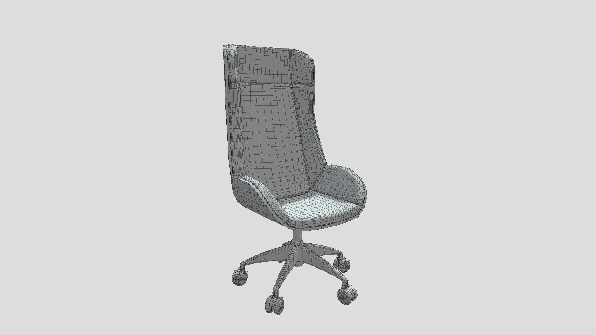 Office Scene - Desk Chair - Download Free 3D model by JoshyClintoon ...