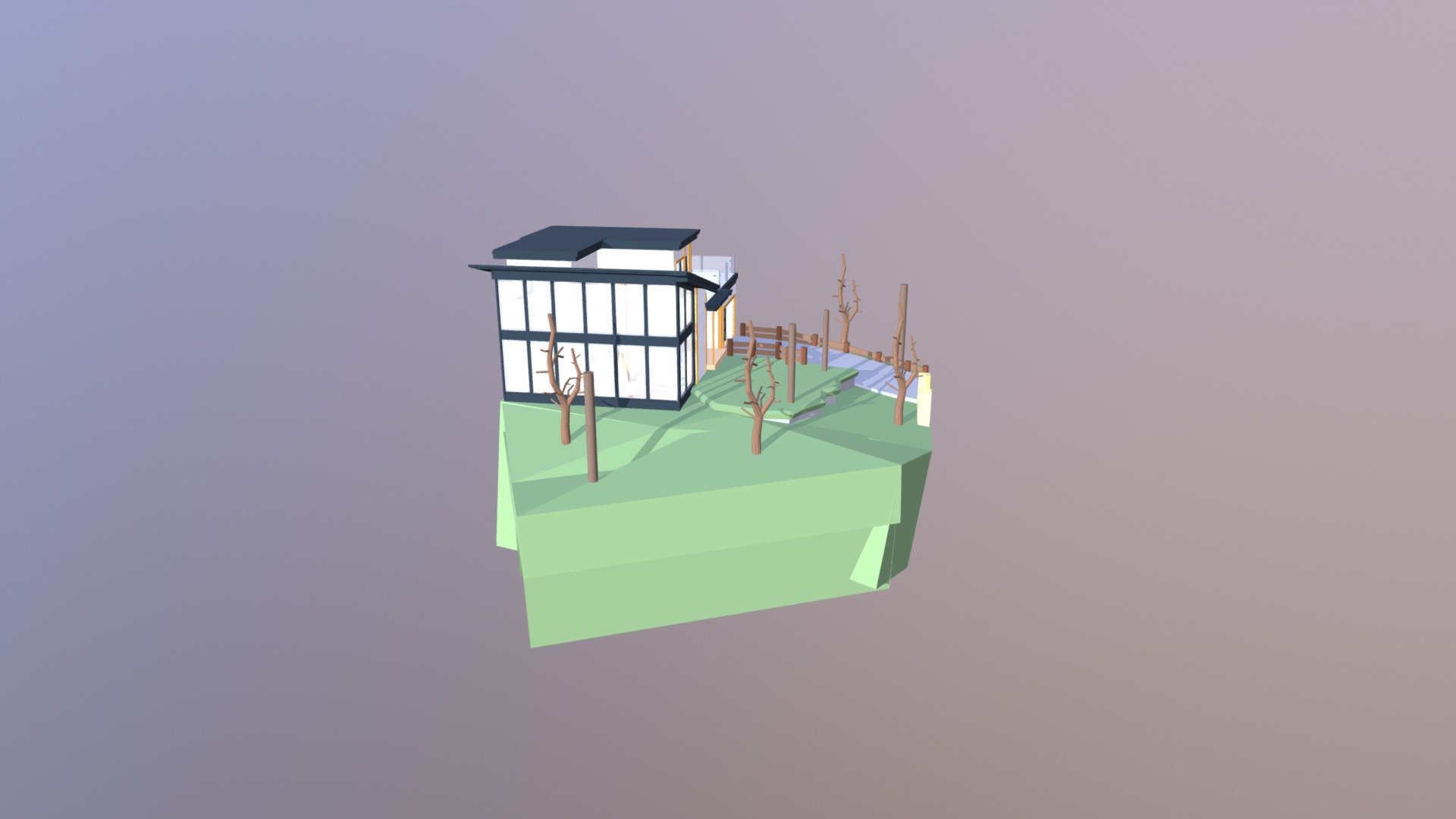 Modern House [Rbx studio test] - 3D model by TonCZ [4277746] - Sketchfab