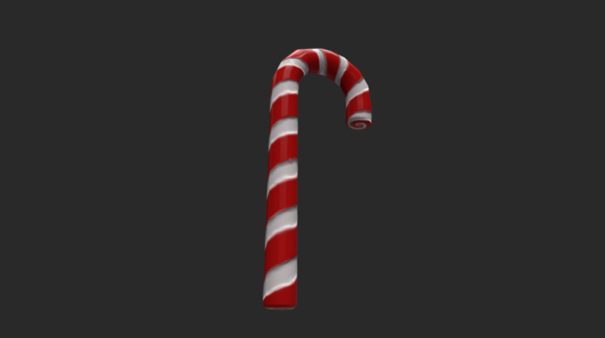 Candy Cane (Miniature Circus) - 3D model by sazberryftw [4277a62 ...