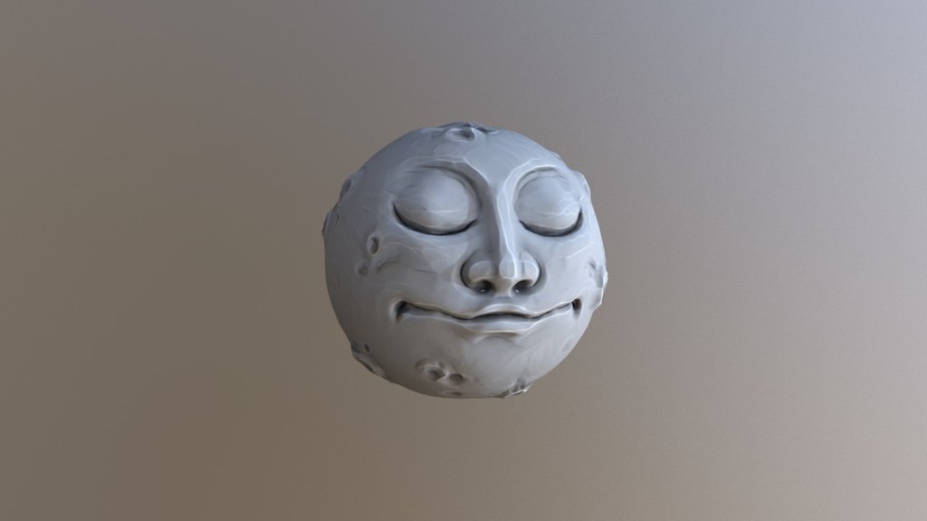 Moon FBX - 3D model by Jhon (@.jhonatas) [4278aac] - Sketchfab