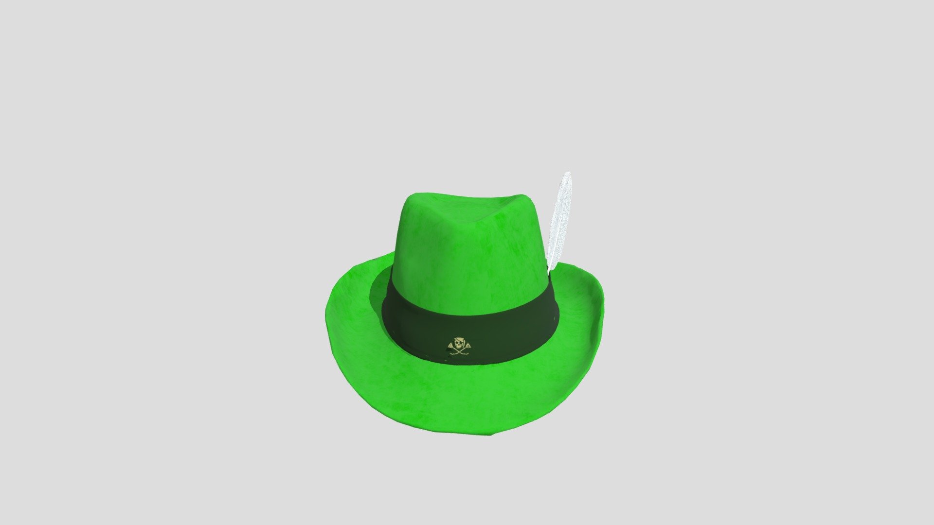 Green Hat1 - 3D model by audiode [4278d35] - Sketchfab