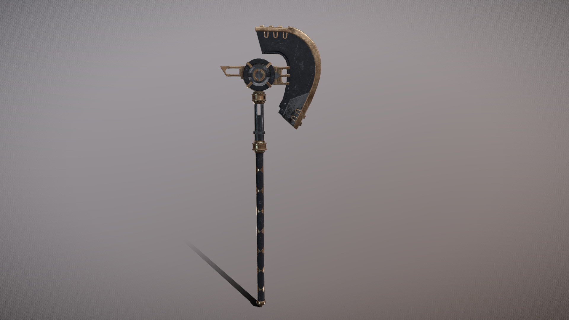 Piltover Axe - 3D model by Copper_Cat [4278fc7] - Sketchfab