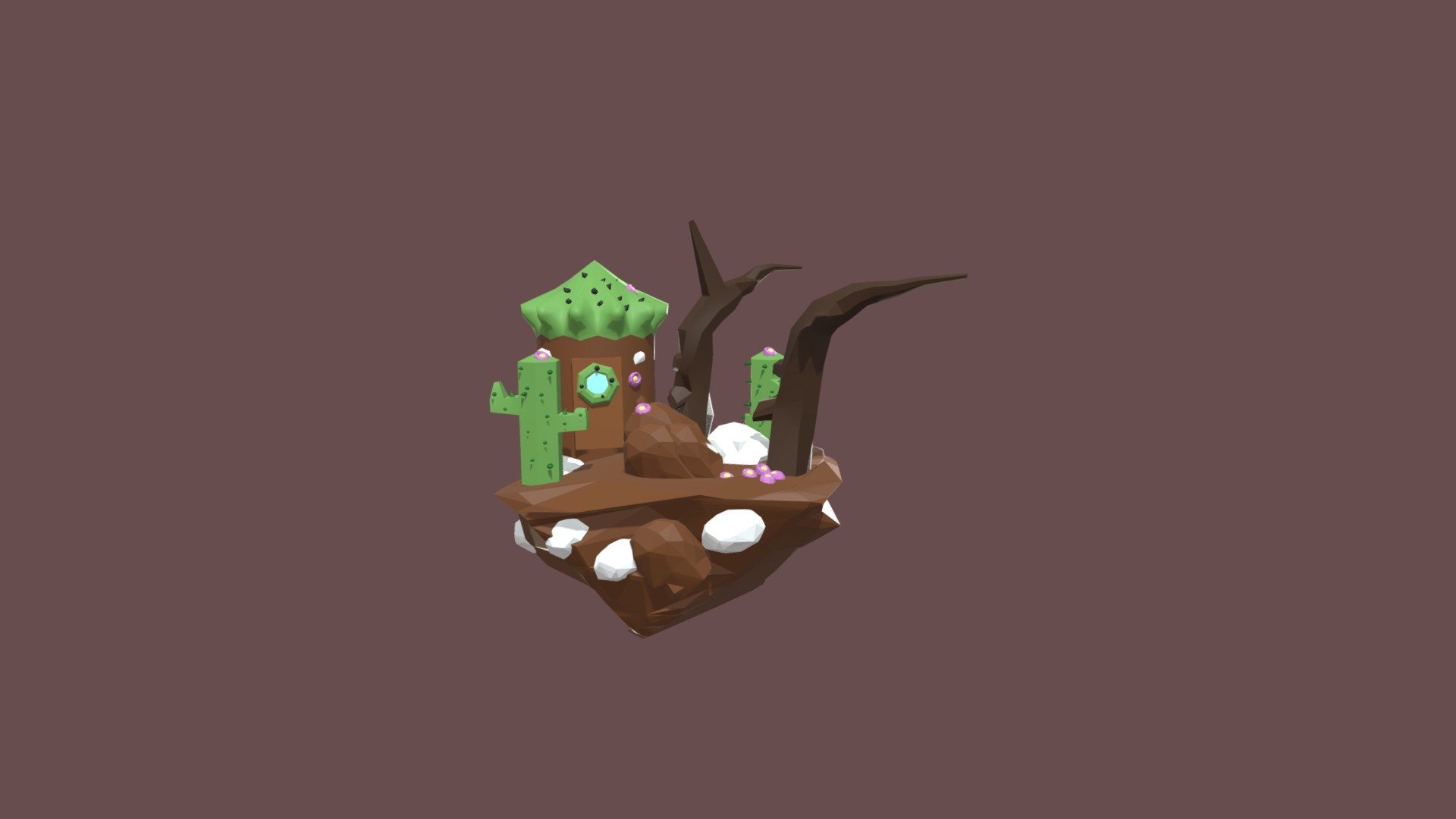 Desert platform - 3D model by AndreiRk2001 [427a034] - Sketchfab