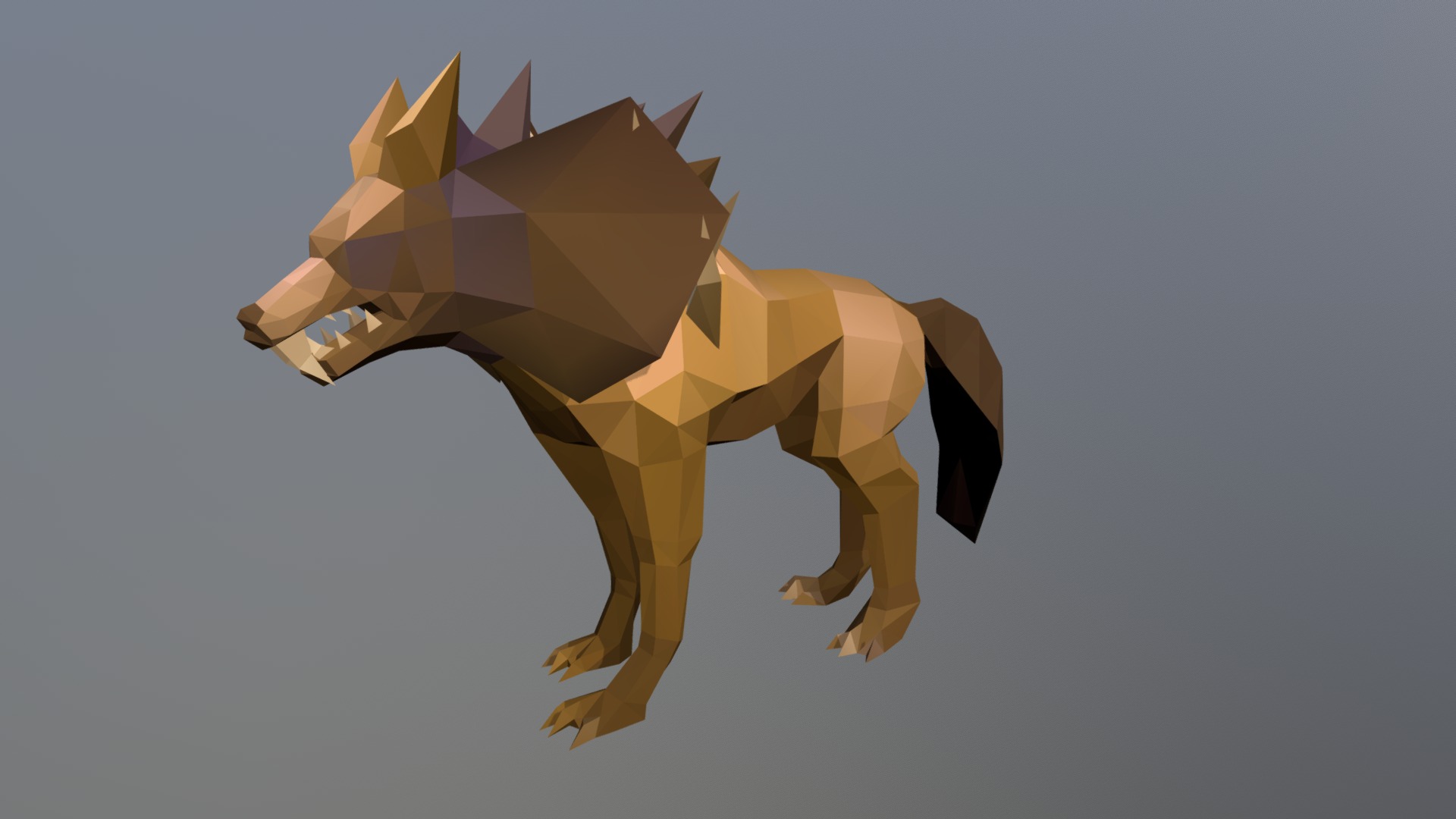 Wolf 5 - 3D model by josluat91 [427aab6] - Sketchfab