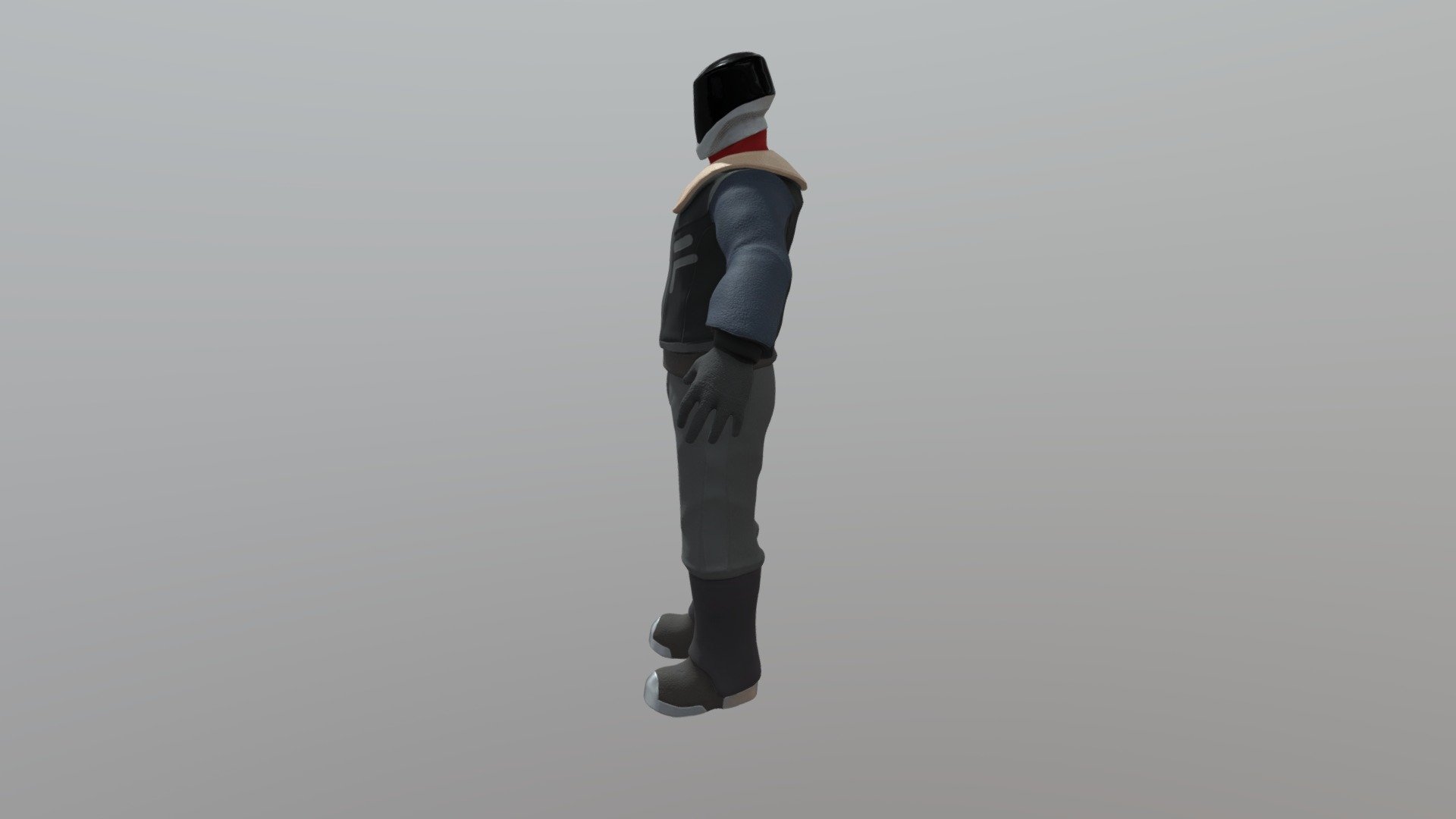 Generic Futuristic Cop Character - Download Free 3D model by OGartezzy ...