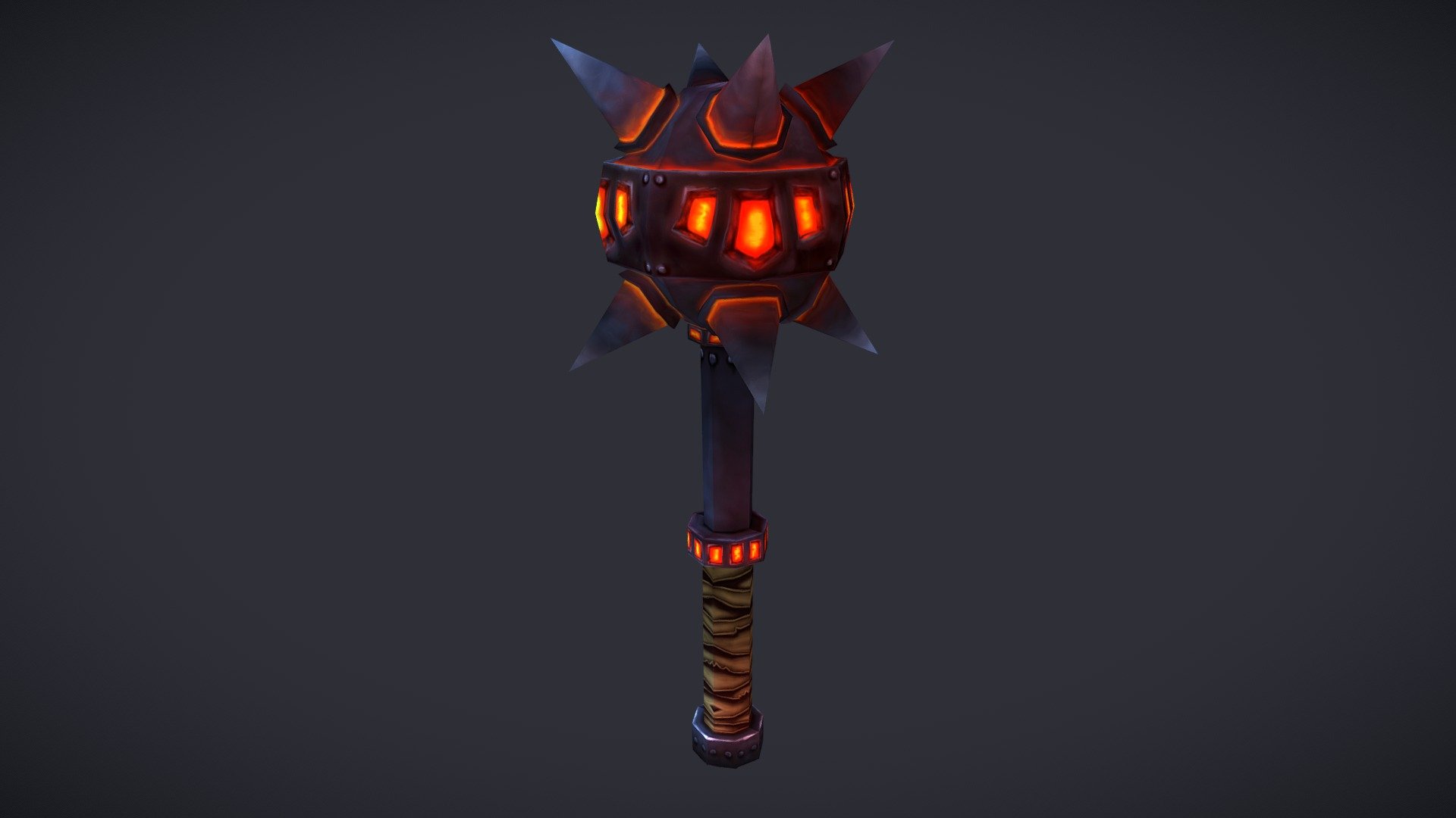 Mace - 3D model by Marcus Kennedy (@marcusalkennedy) [427da74] - Sketchfab