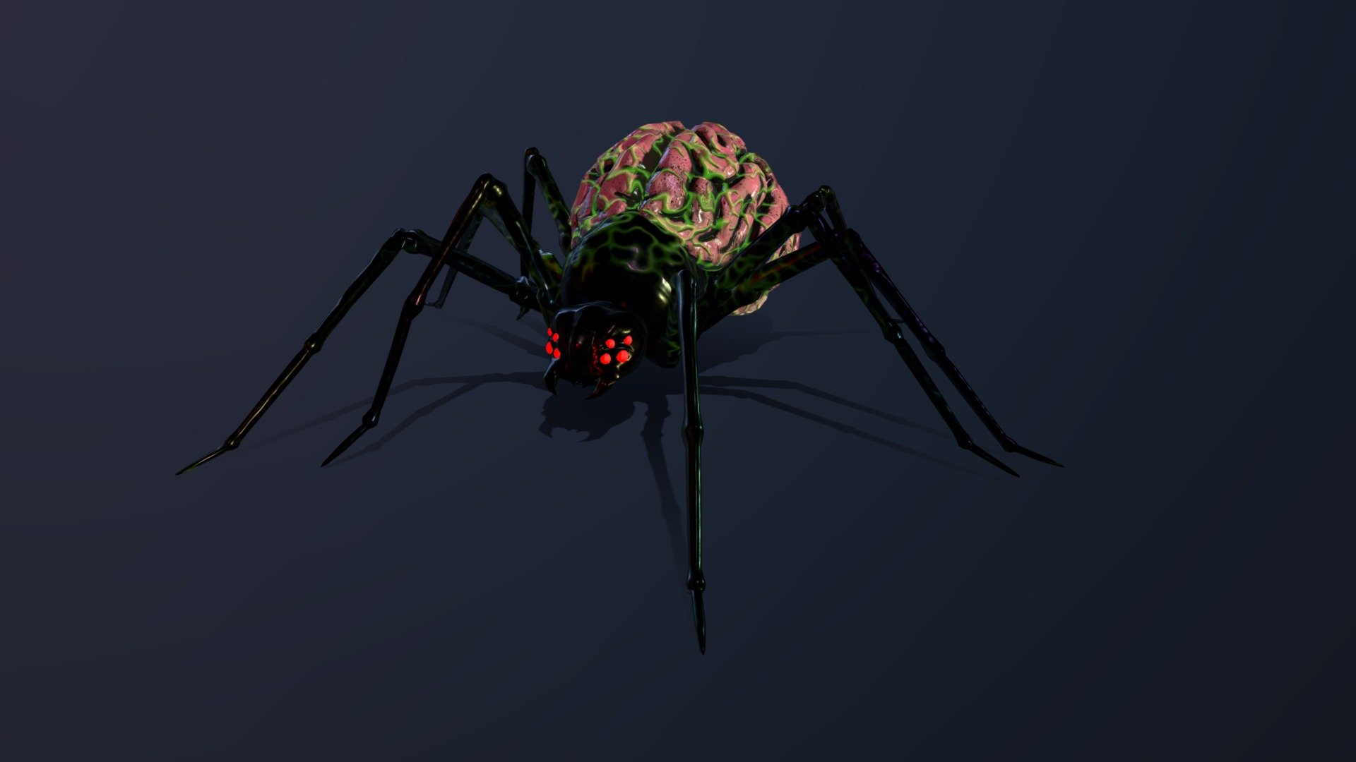 Spider Enemy - Download Free 3D model by Hannah Schenk (@schenkh) [427ddd9] - Sketchfab