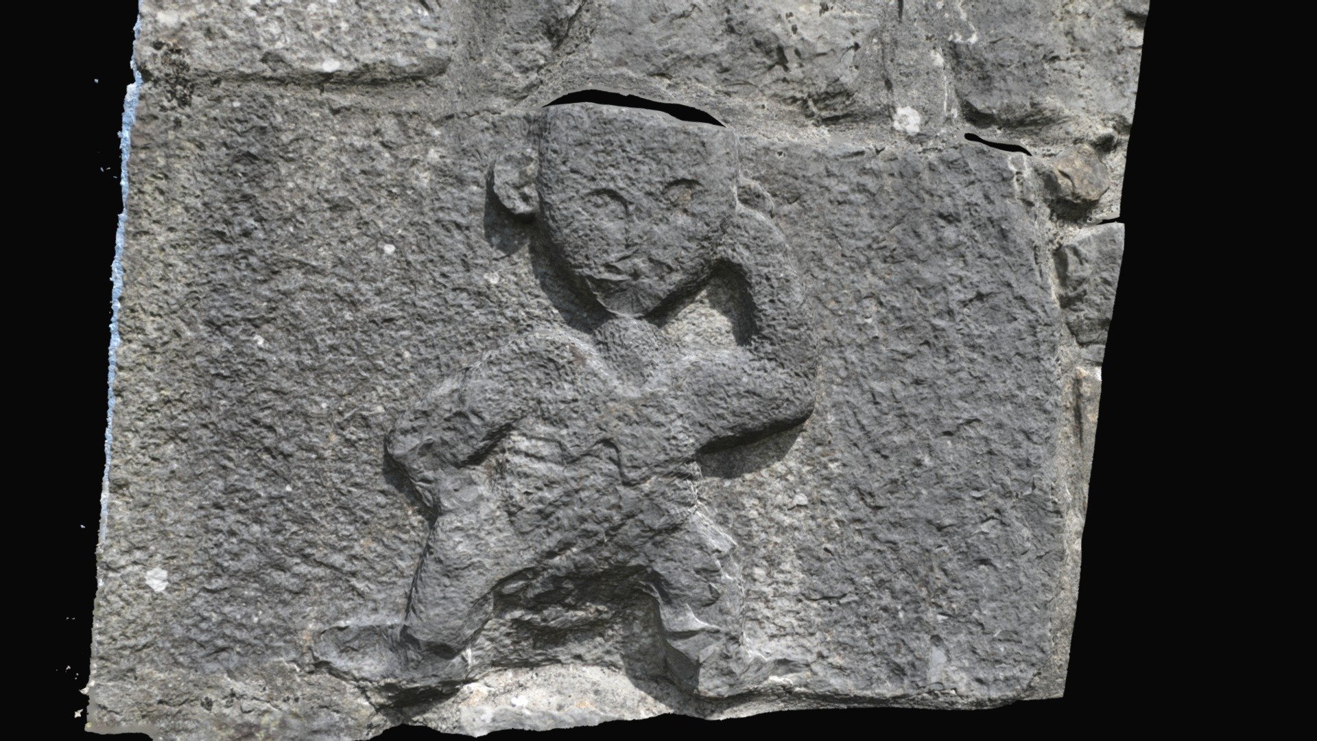 Ballynaclogh Sheela-Na-Gig (TN027-003003-) - Download Free 3D model by ...