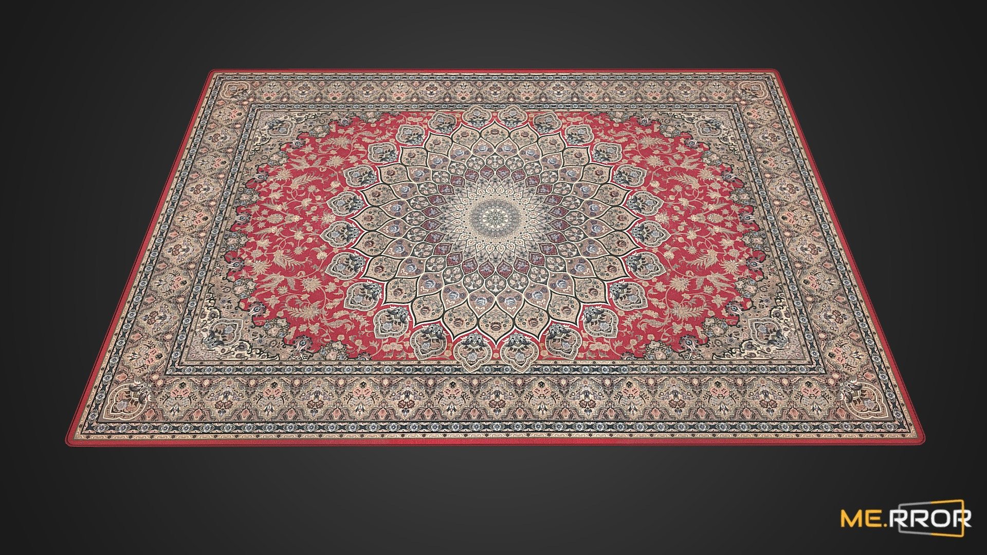 [Game-Ready] Persian Carpet - Buy Royalty Free 3D model by ME.RROR ...