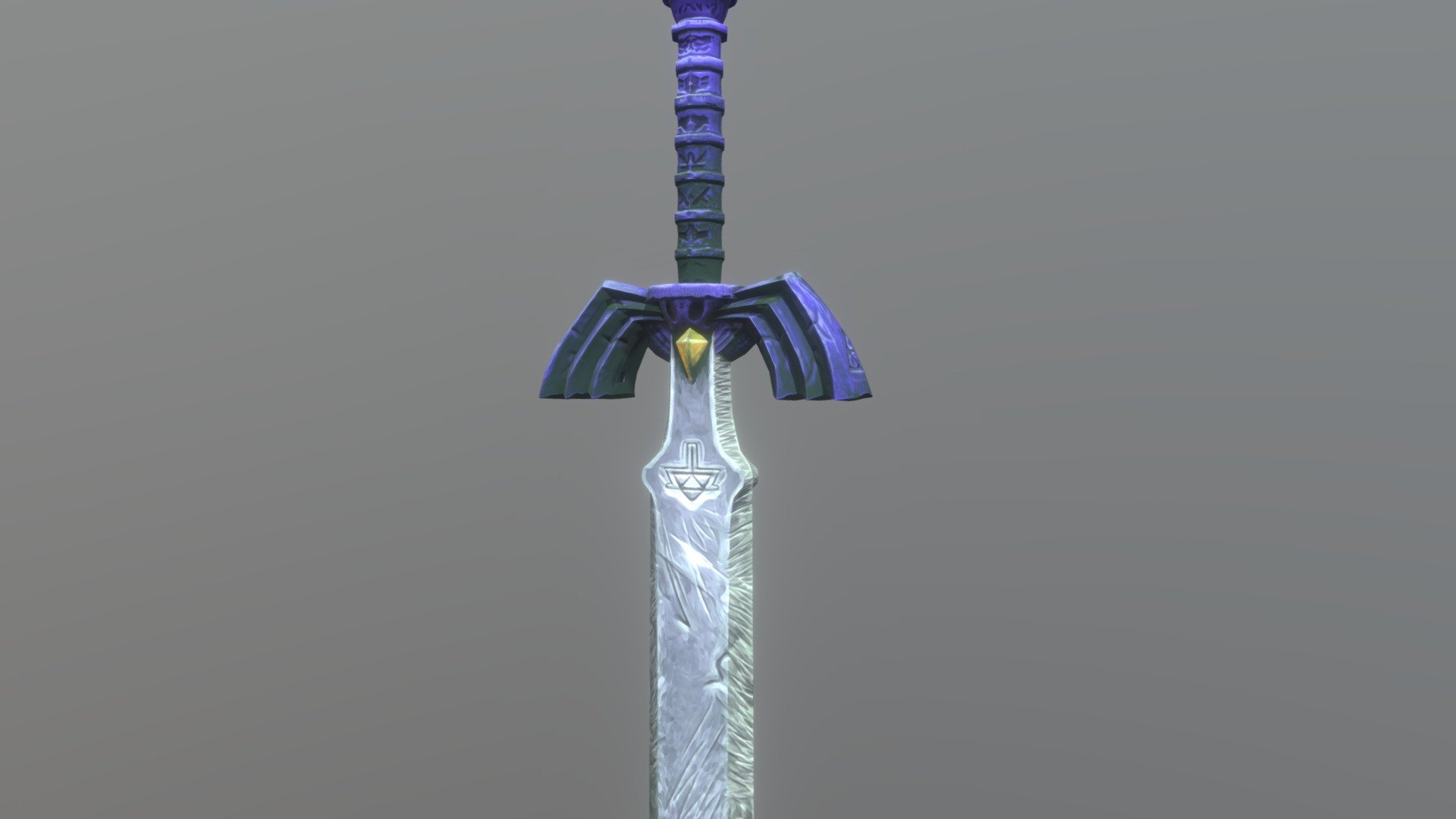 Abandoned Master Sword - 3D model by Lorenzo Maganha (@LorenzoMaganha ...