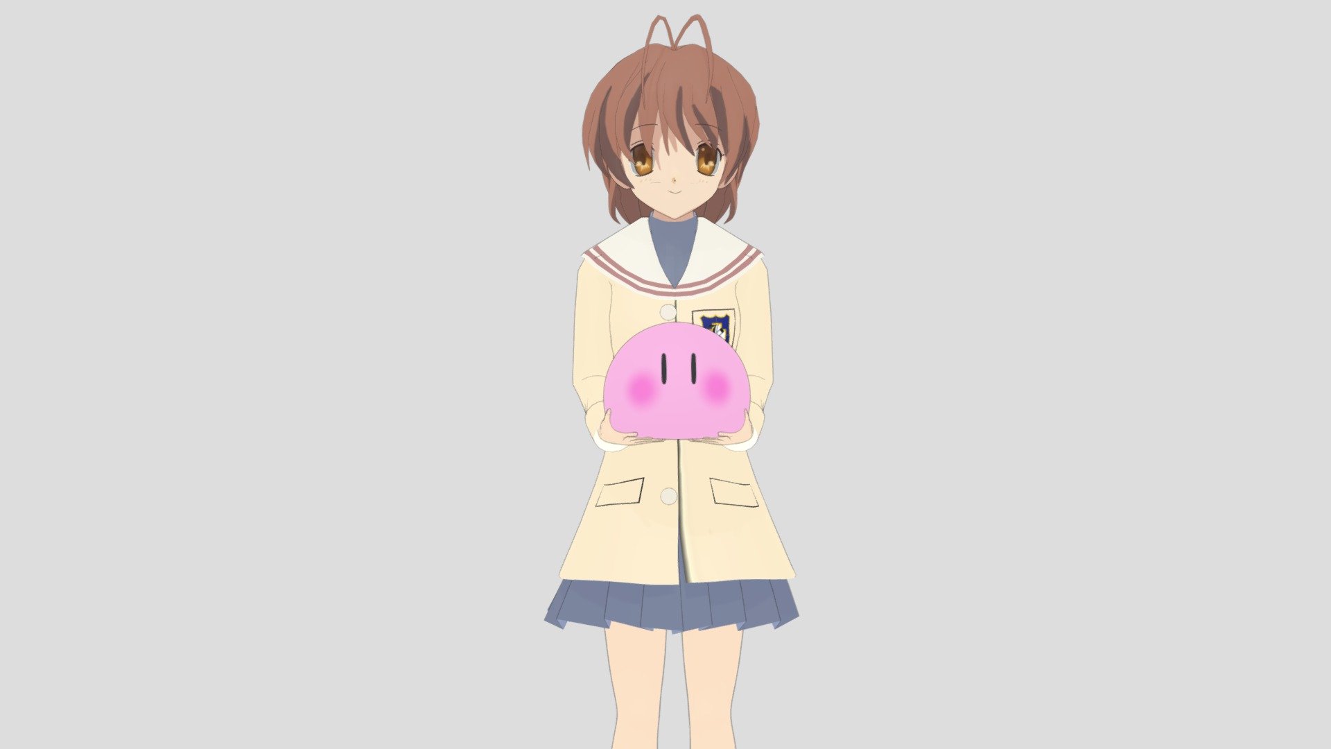 Clannad - Furukawa Nagisa - Download Free 3D model by Kuroneko Labs (@kuronekolabs) [428437e ...