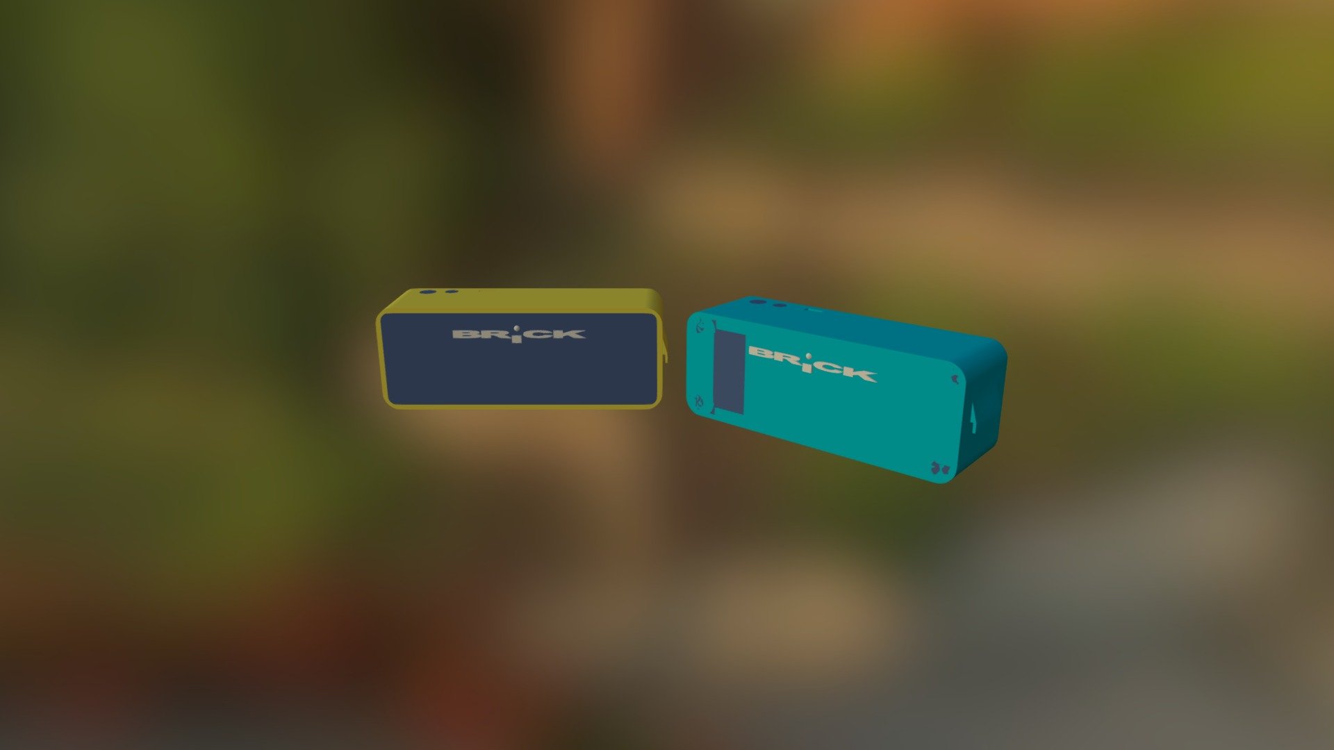 Audio Brick x 2 - 3D model by timendersby [42843b9] - Sketchfab