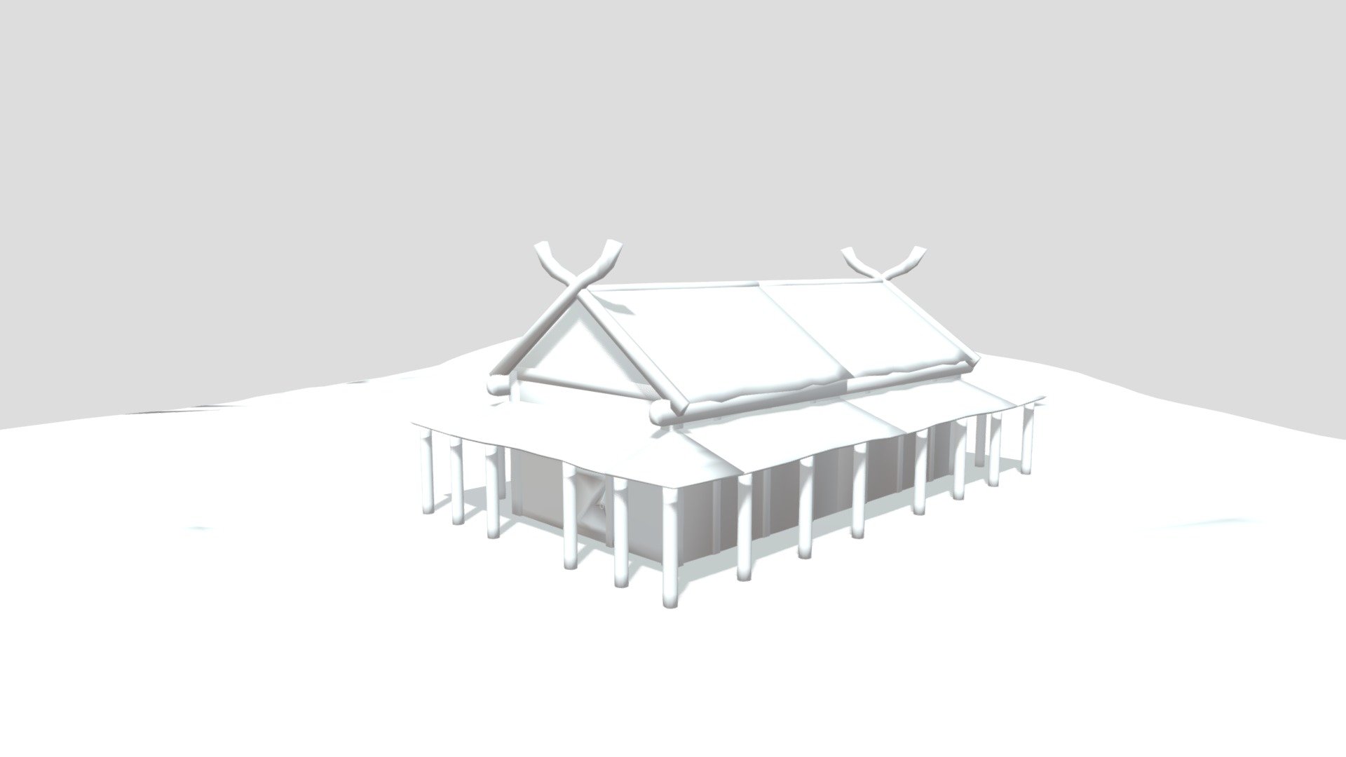 Nordic lodge - 3D model by M081L3 [4285093] - Sketchfab