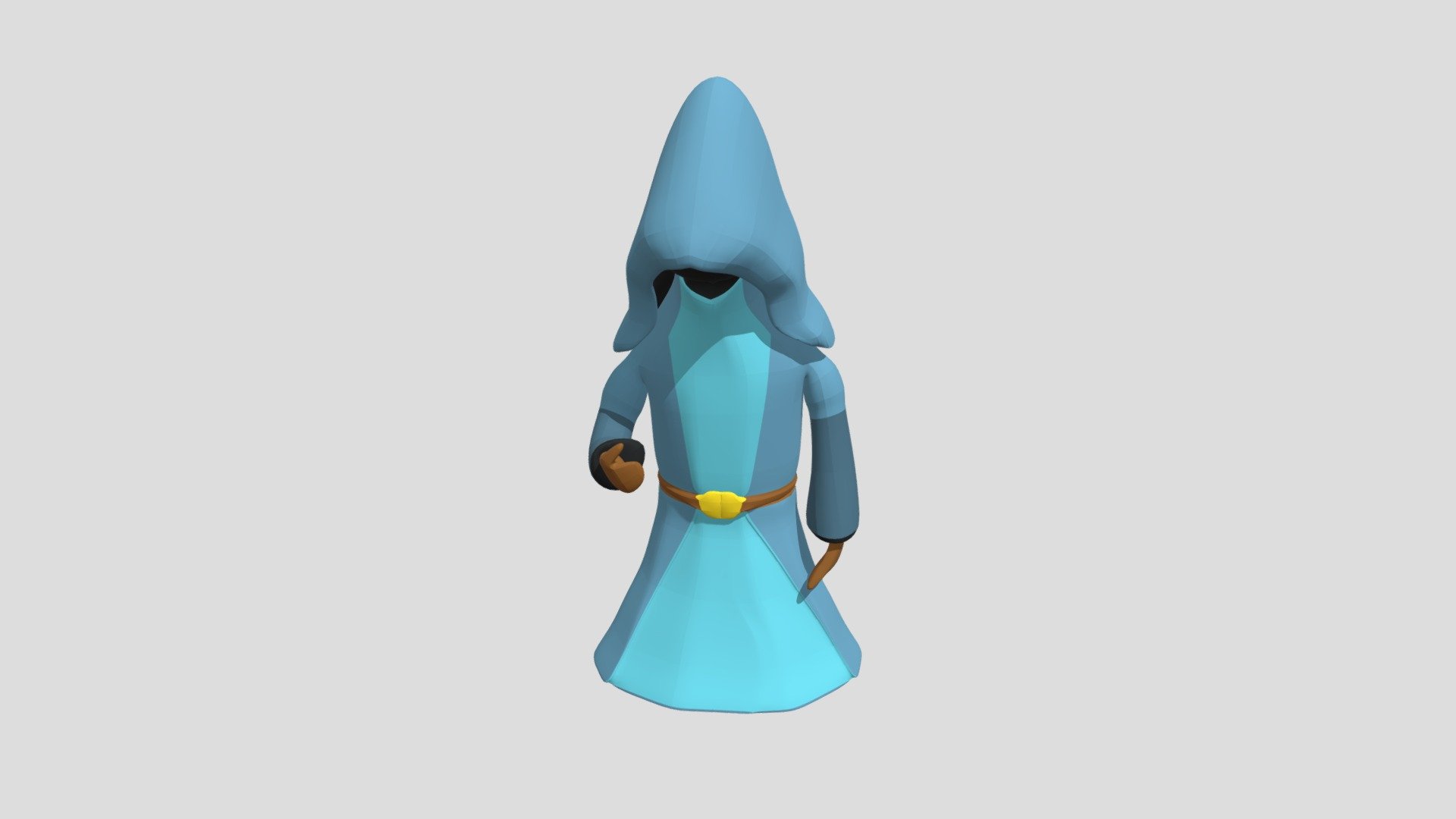 Mage - 3D model by Corentin ADAM (@low_poly_world) [428656b] - Sketchfab