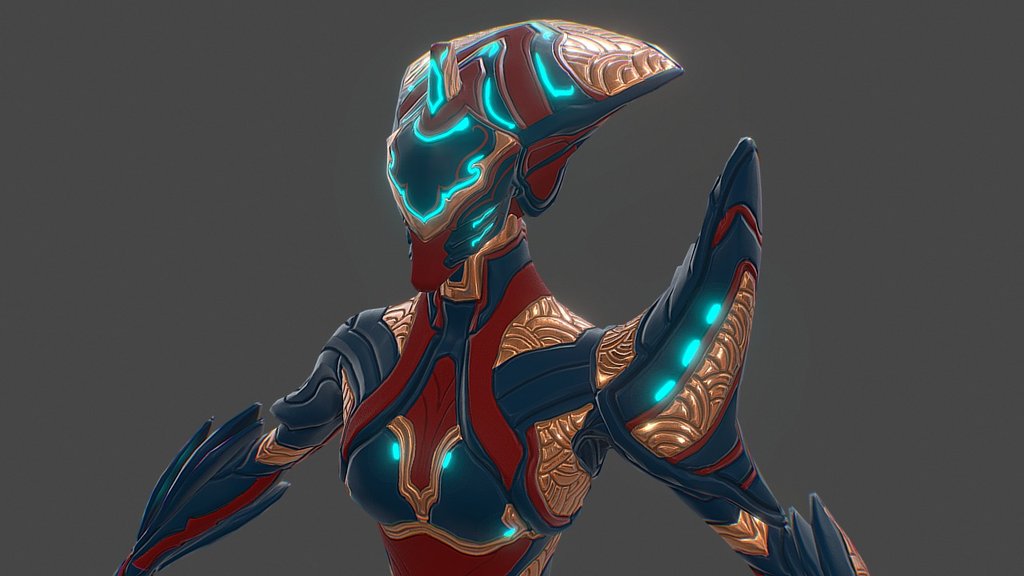 Banshee Maharliqa Skin - 3D model by led2012 [42886db] - Sketchfab