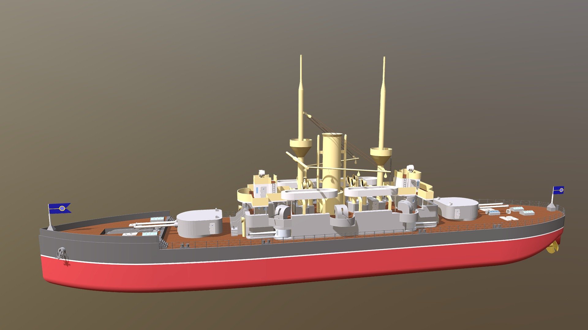 SS Cait - Download Free 3D model by martyn169 [4288f5d] - Sketchfab