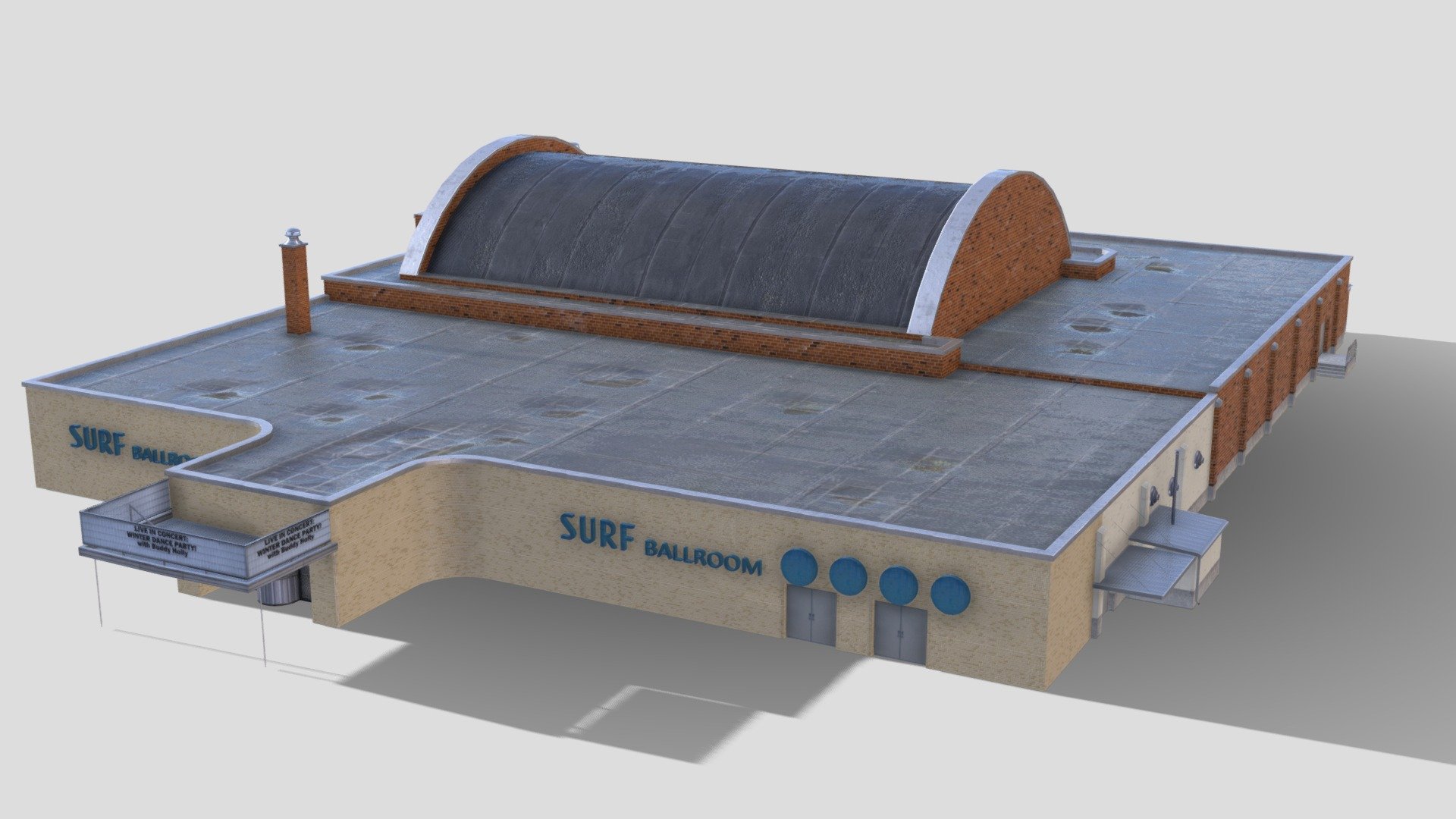 Surf Ballroom - 3D model by Darf (@sannie01) [428a198] - Sketchfab