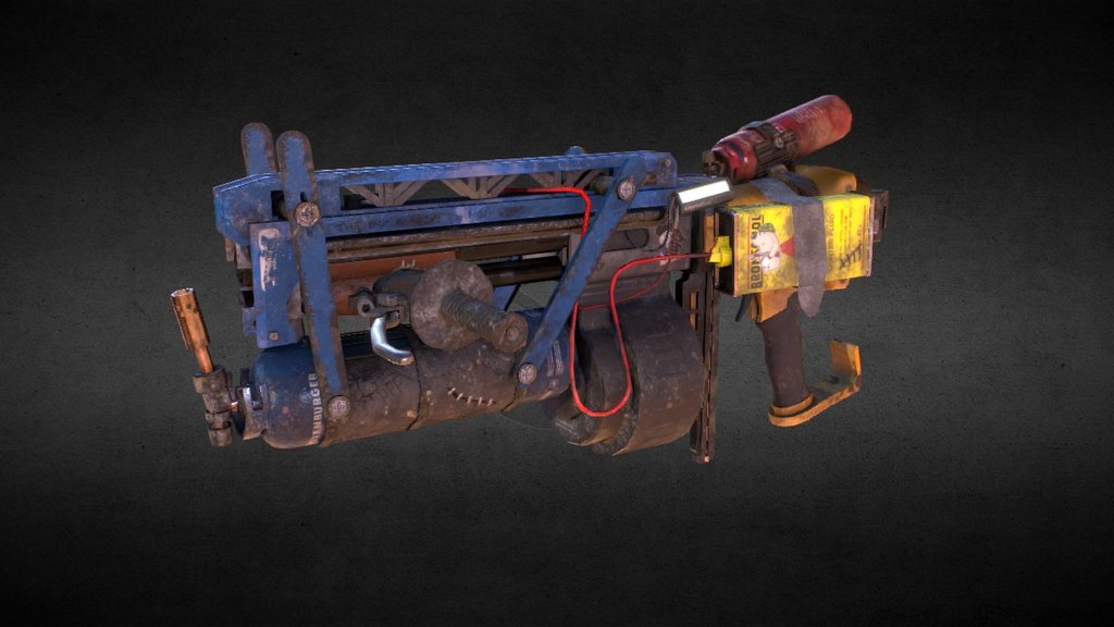 Apocalyptic Weapon - 3D model by kieranburke128 [4290ed2] - Sketchfab