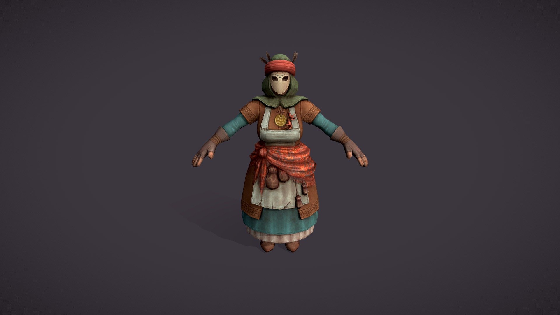 Fantasy vendor - 3D model by cattleya [429199b] - Sketchfab