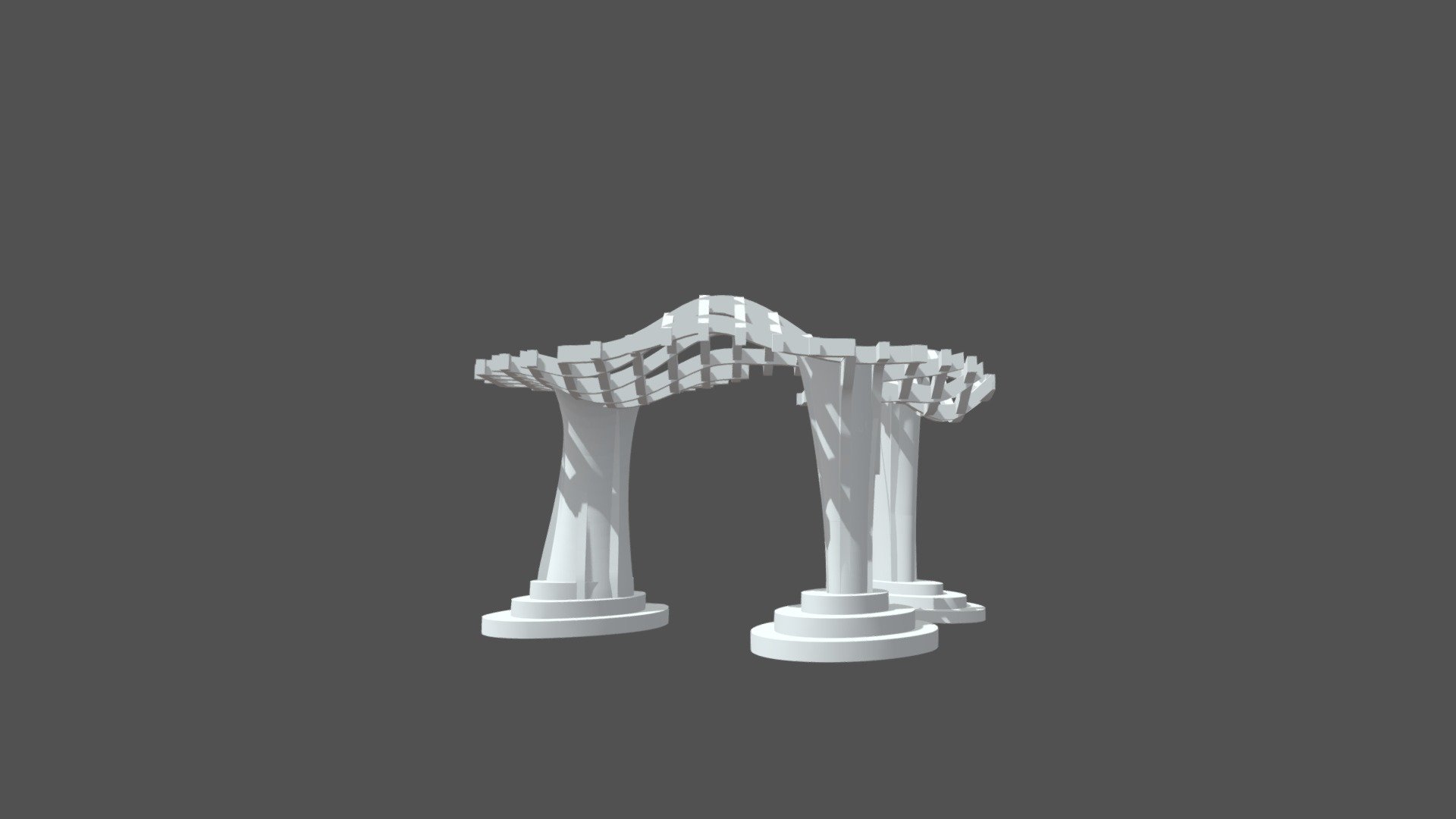 DTI Part 4 Waffle Structure & Seats - 3D model by justin4524 ...
