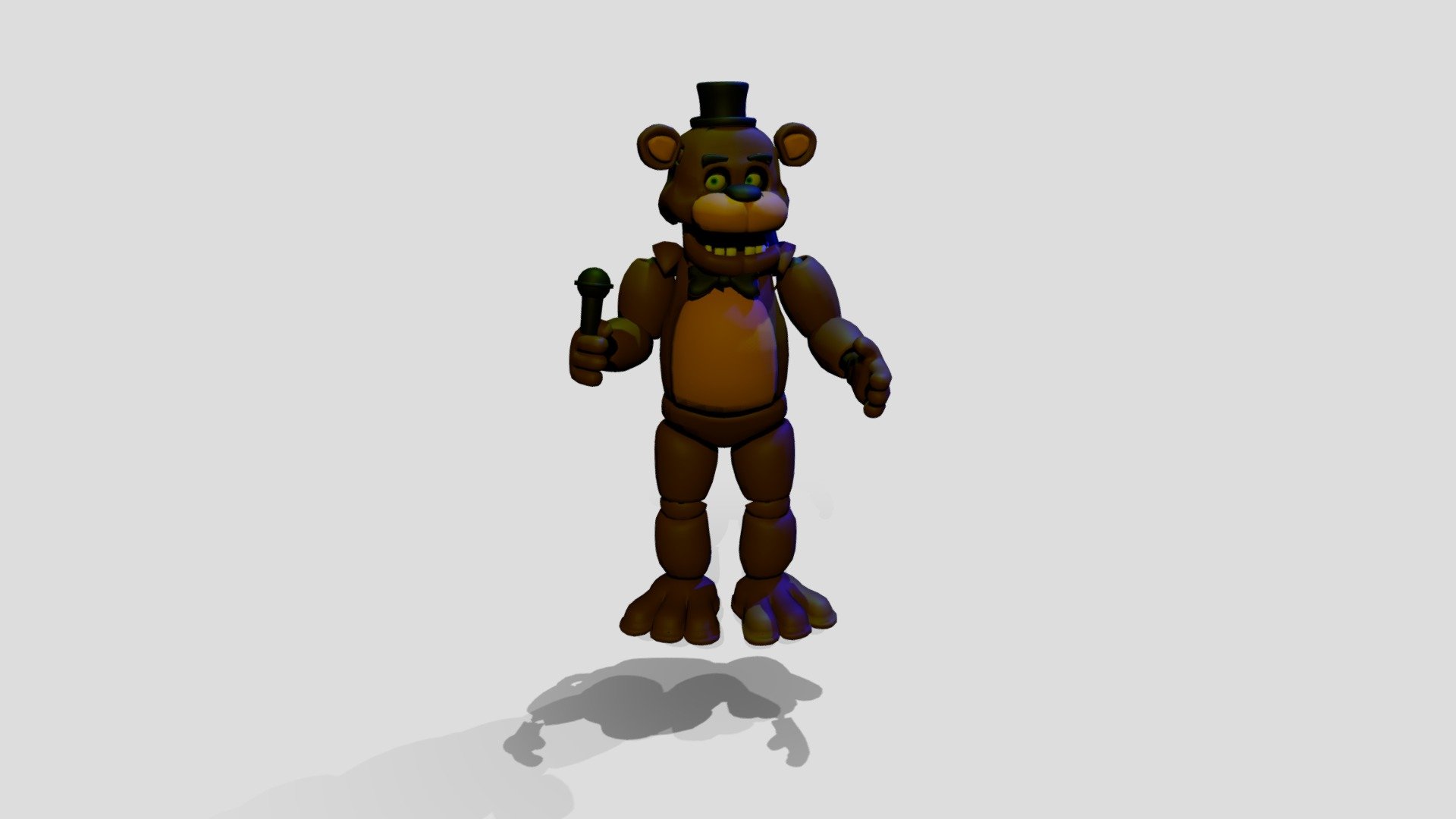 Freddy - Download Free 3D model by Tankman (@emirtaha) [4292a05 ...