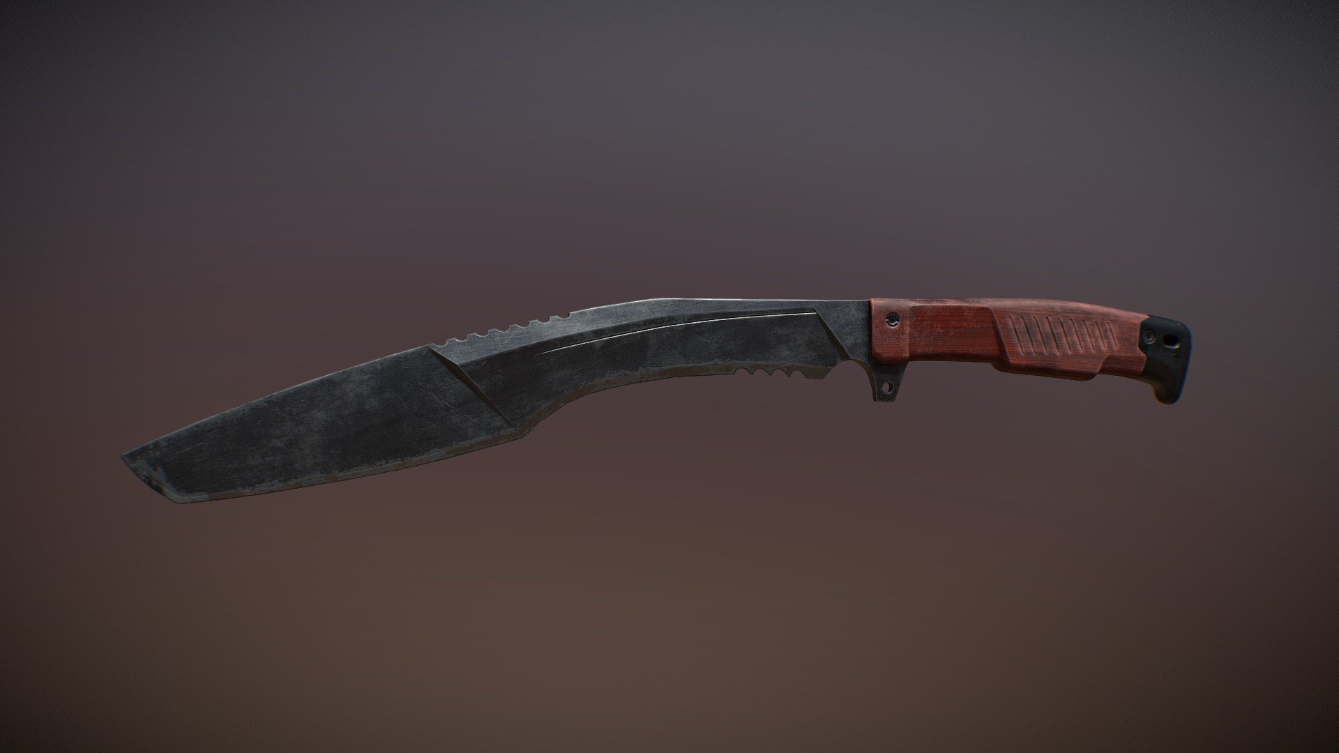 Kukri Blade - 3D model by Sim4ik (@Sim4ik2014) [4294b5b] - Sketchfab