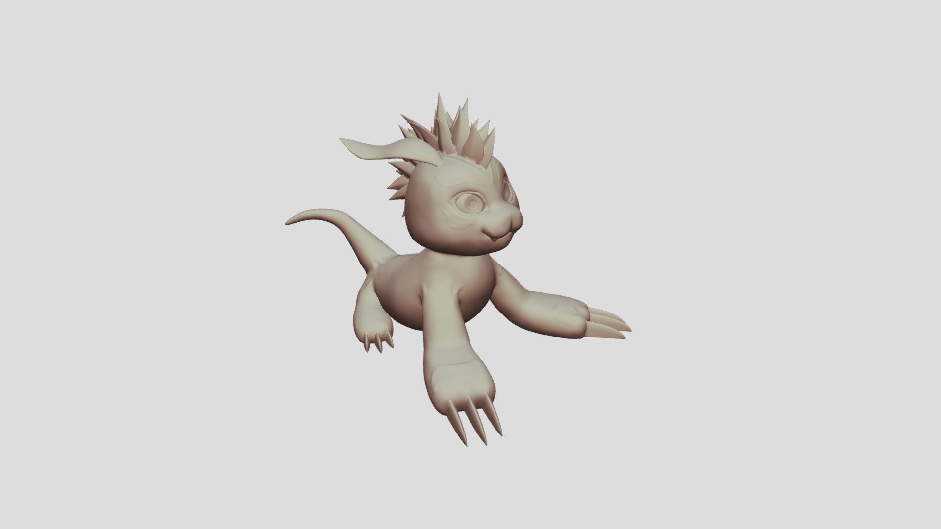 Gomamon - Download Free 3D model by JoeKester [42968d3] - Sketchfab