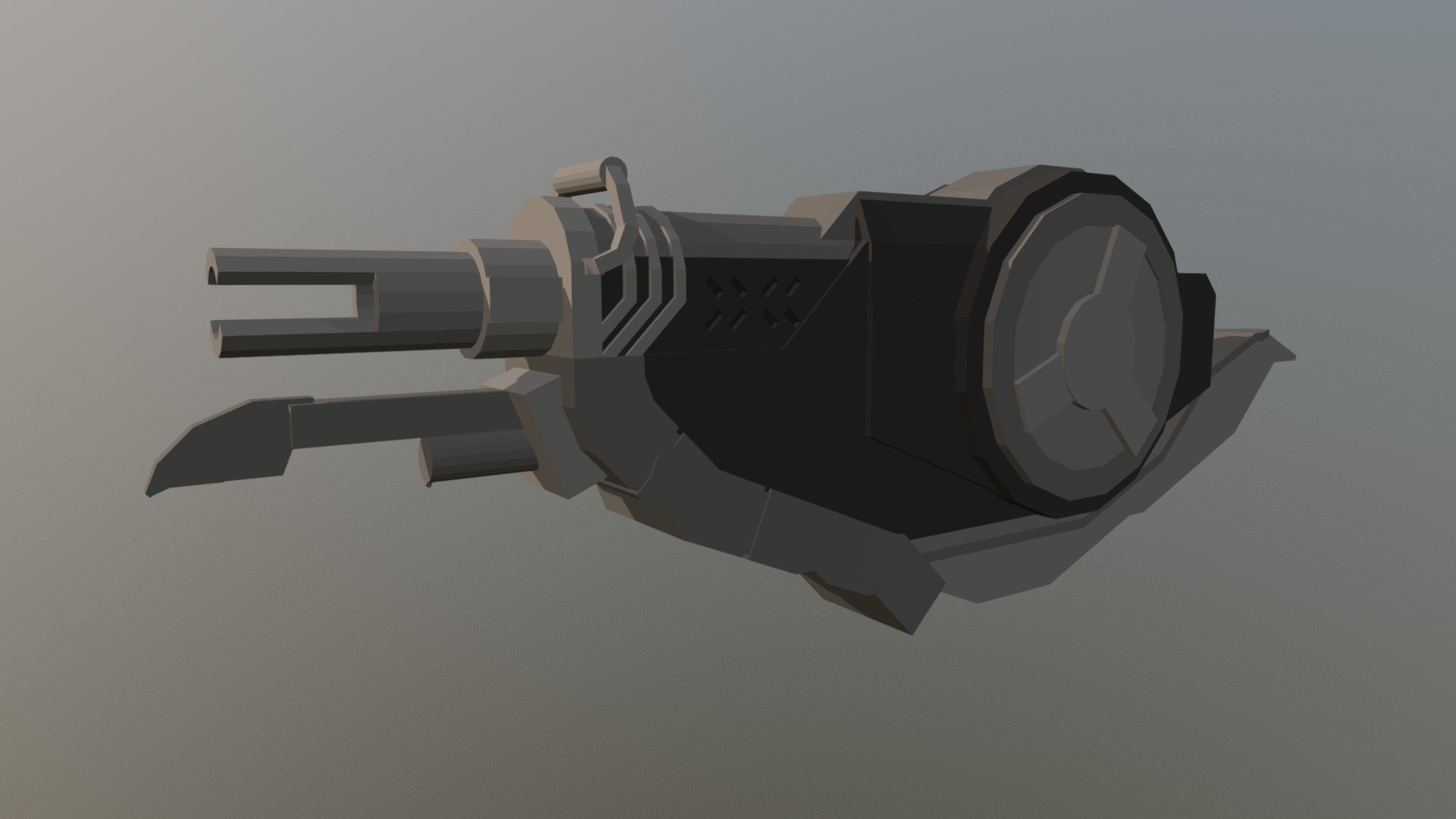 Type 25 Grenade Launcher (Brute Shot) Minecraft - 3D model by Fudgie ...