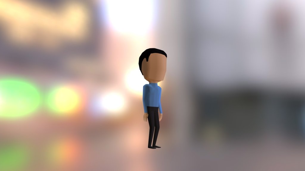 Abstract Boy - 3D model by Julius Lee (@saywhat717) [429967b] - Sketchfab