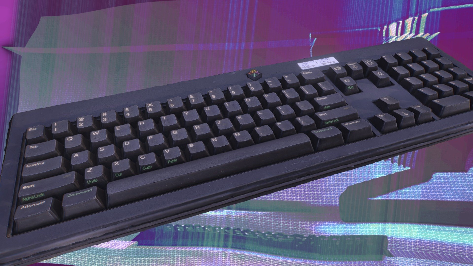 NeXT Keyboard Photogrammetry Scan - Download Free 3D model by ...
