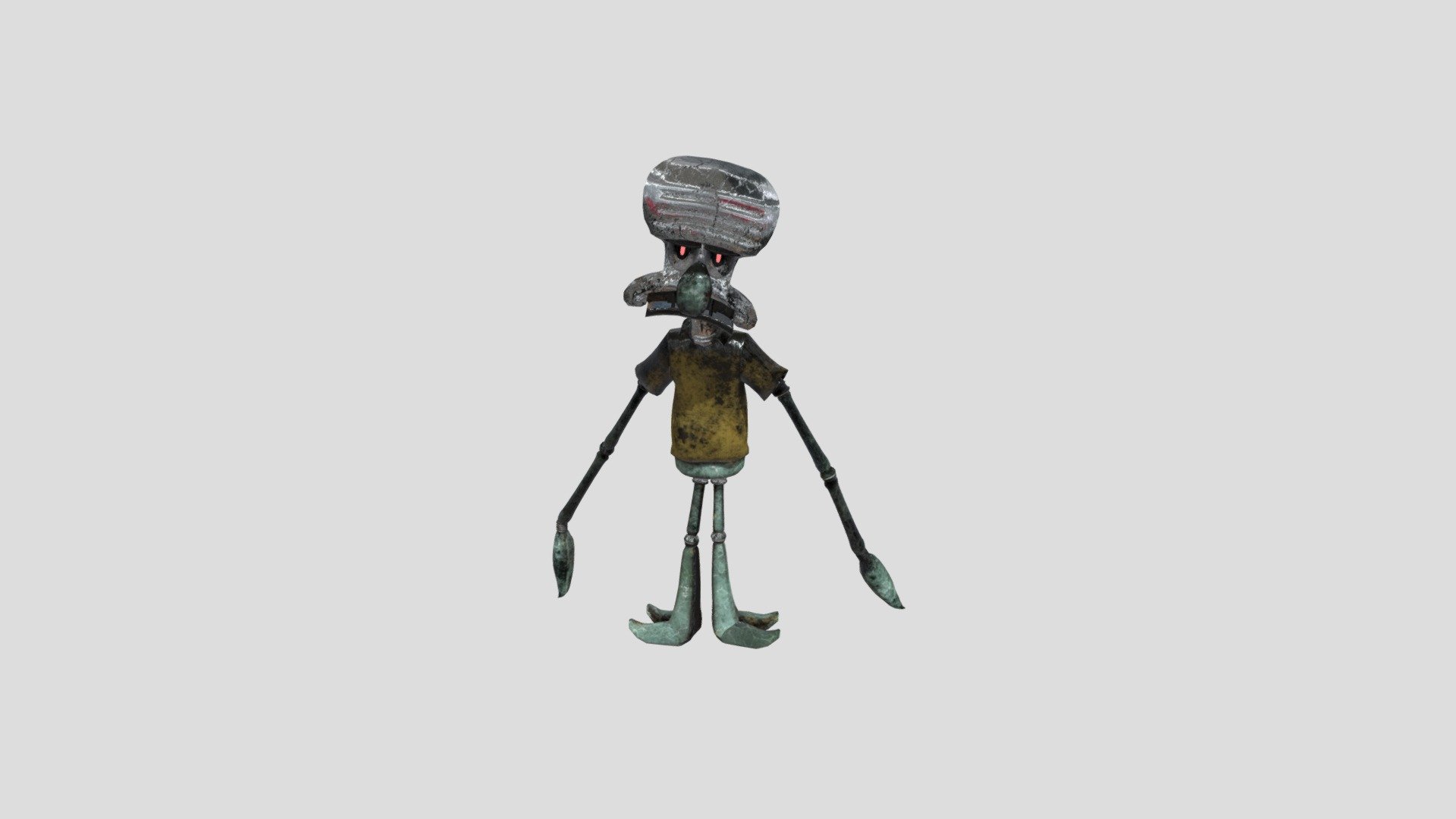 Squidward (Phantom) - Download Free 3D model by NachiG [429b837 ...