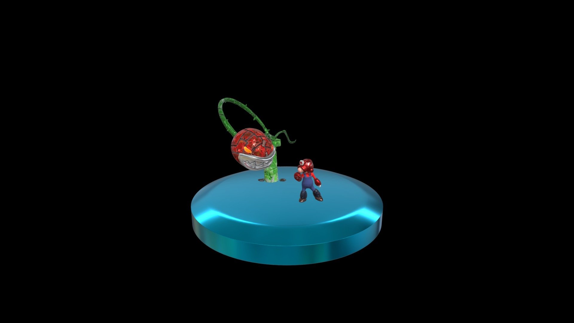 Low_Mario - 3D model by Dasaet__ (@Dasaetarredondo) [429b9b3] - Sketchfab