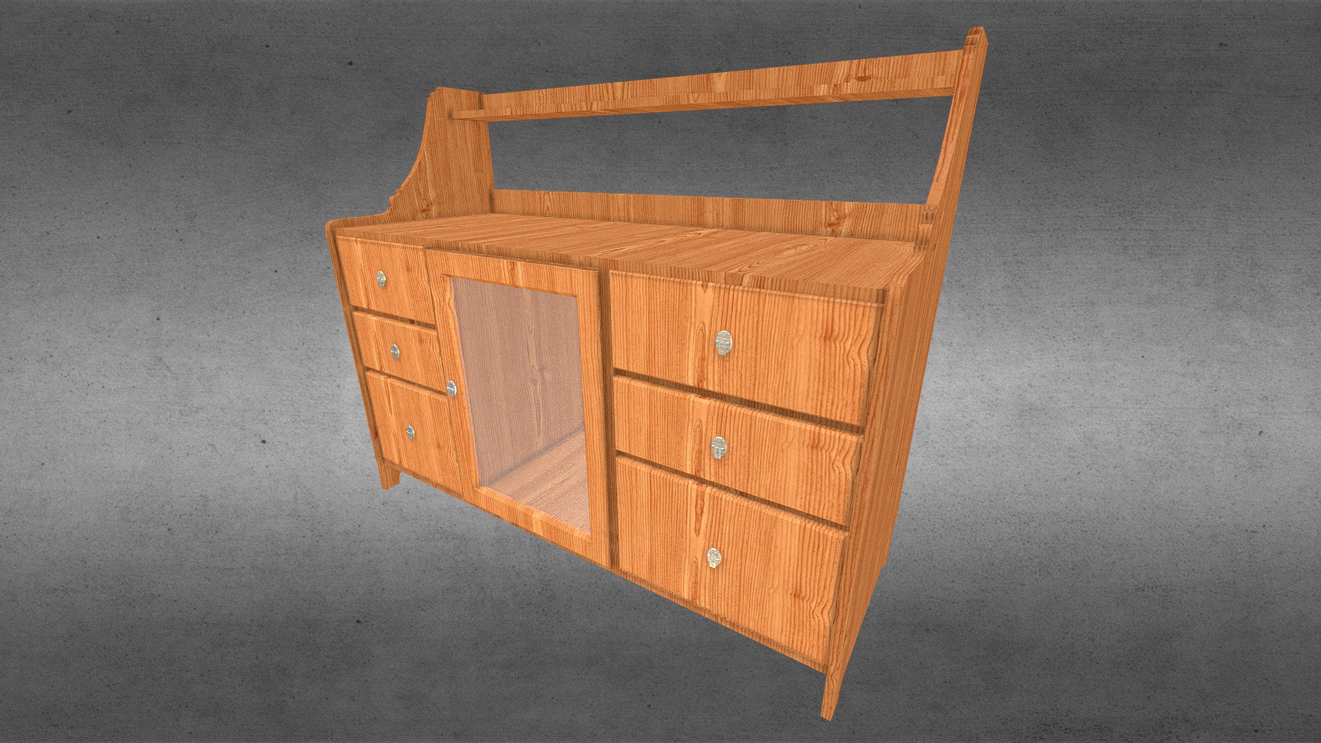 Cupboard - Download Free 3D model by T-FLEX CAD ST (Free) (@tflexcad ...