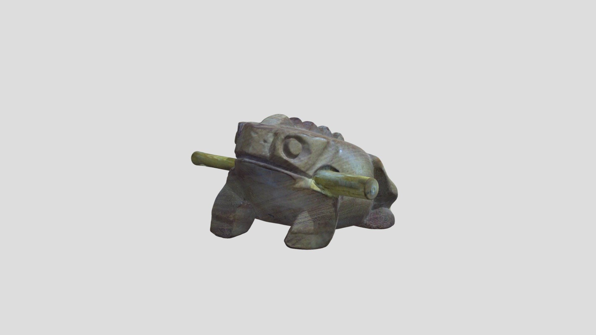 Wooden Croaking Frog Toy - Download Free 3D model by MJ.Drifty [429ff56 ...