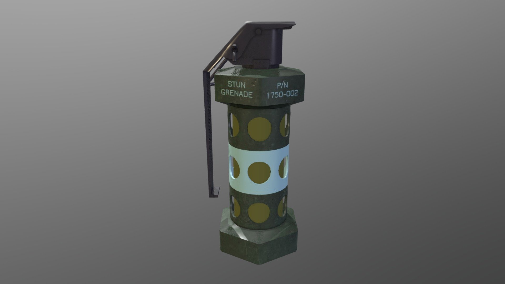 M84 Flashbang Stun Grenade - 3D model by TessaraOxygen (@19vladis97 ...