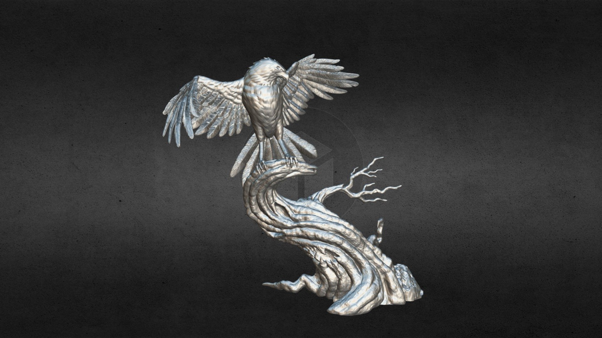 Sword & Sorcery - Crow Chaotic Familiar - 3D model by Ares Games ...