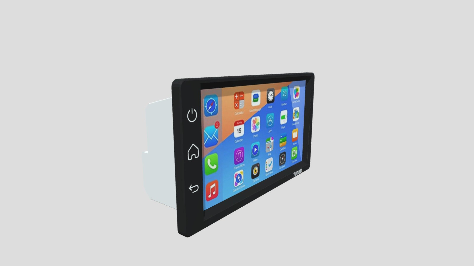 Simple Car Tablet for Audio System - Download Free 3D model by Ryn ...