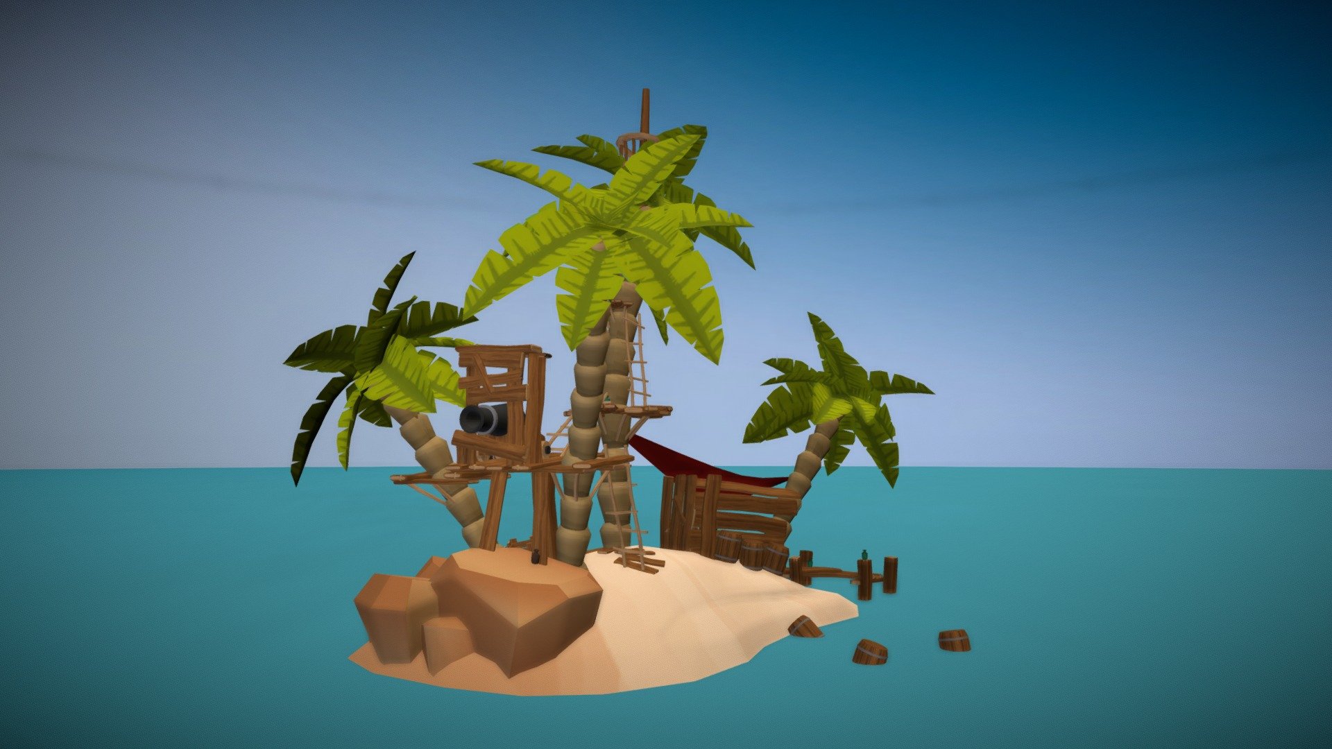 booze bay - 3D model by VandenbergeJonah [42a164c] - Sketchfab