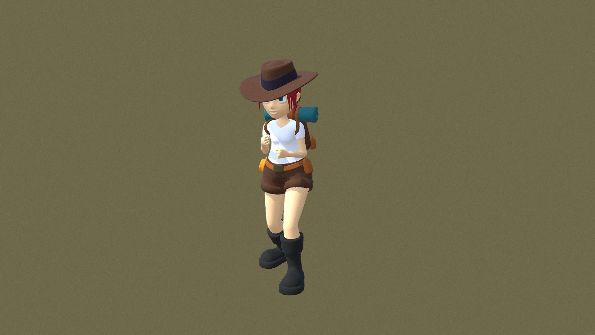 Girl explorer - Download Free 3D model by EvgeshQa (@uchaikineugene ...