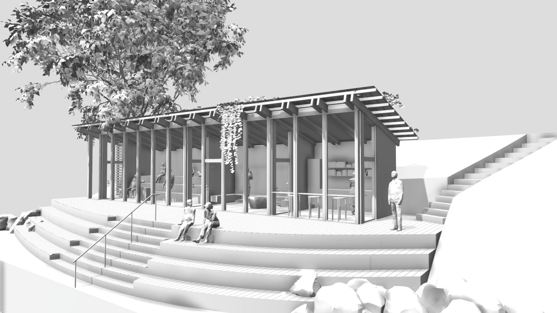 Bjerre Strand Sauna - 3D model by asgerrisborg [42a1802] - Sketchfab
