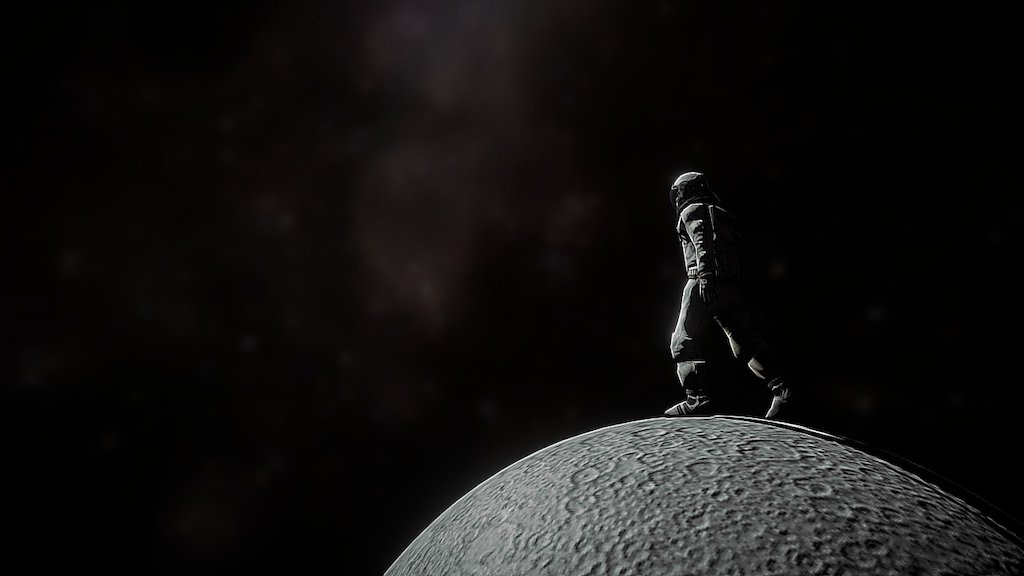 A Space Walk - 3D model by zhiheng.he [42a515e] - Sketchfab