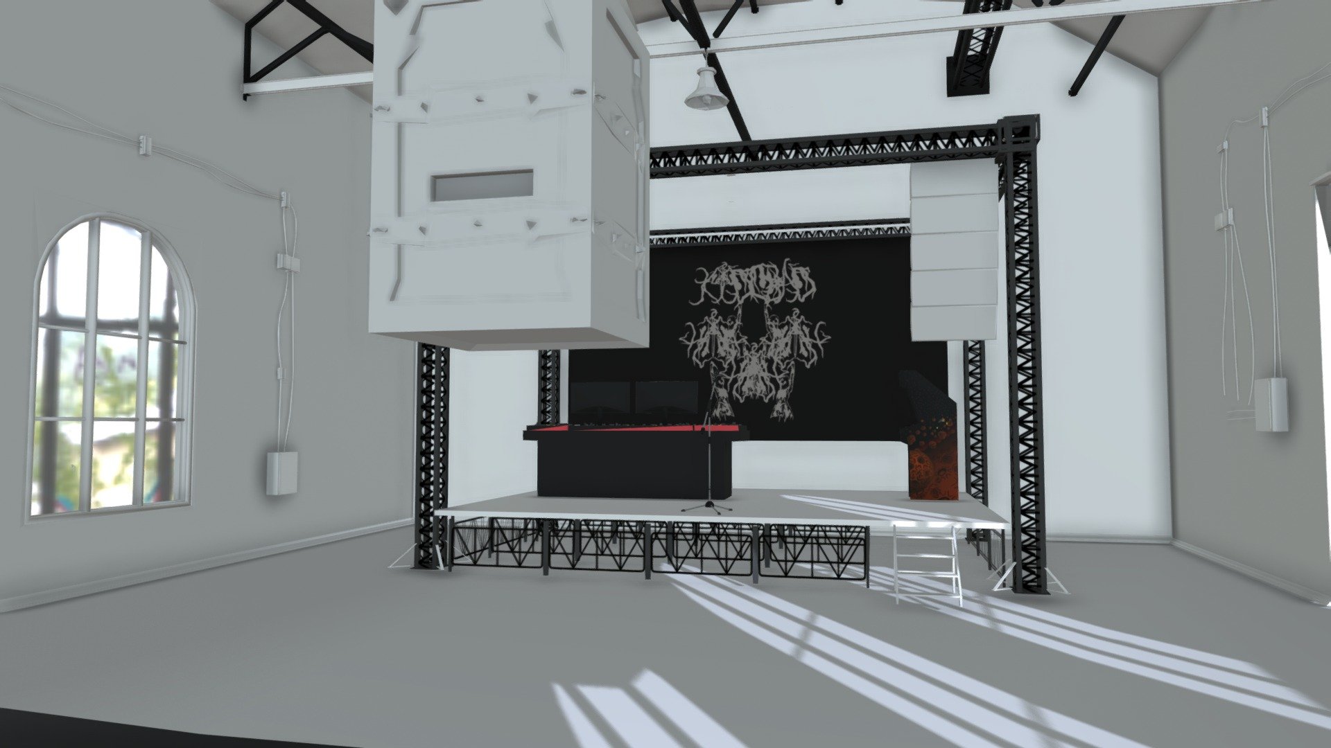 Concert Hall - 3D model by Nofil.Khan [42a8630] - Sketchfab