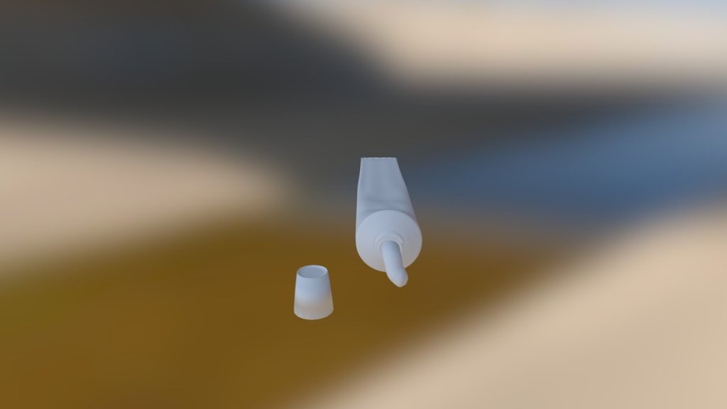 Toothpaste - 3D model by NeoPops [42a9c15] - Sketchfab
