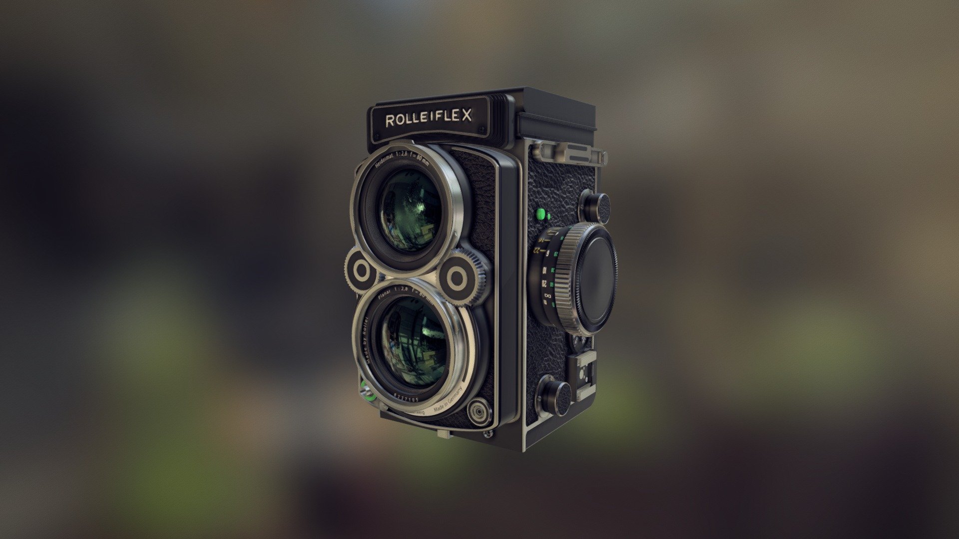 Rolleiflex 2,8Fx - Student Work - 3D model by Charlie Labas (@Charlie ...
