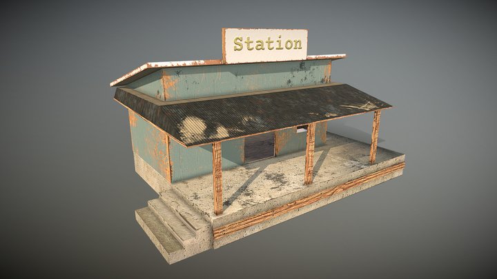 Train-station 3D models - Sketchfab
