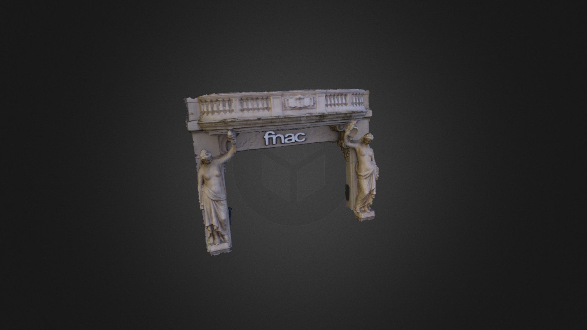 lyon_fnac - 3D model by Services3D [42ae6d2] - Sketchfab