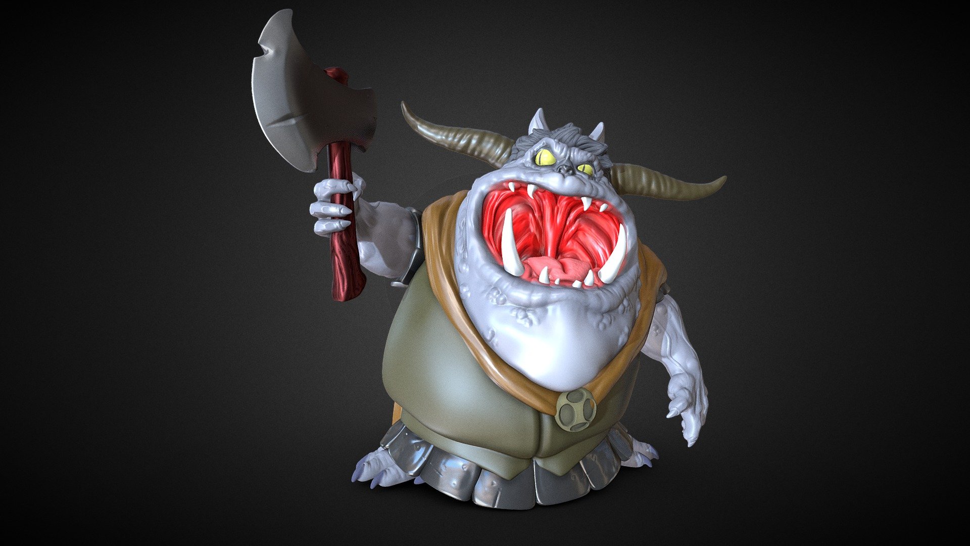 Goblin - 3D model by Thomas.Day [42aec79] - Sketchfab